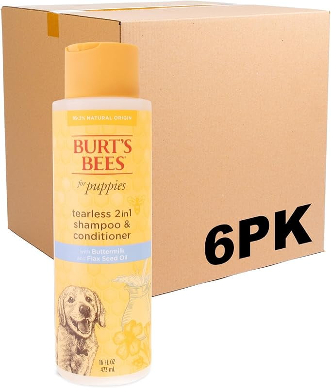 Tearless Puppy 2-in-1 Shampoo and Conditioner with Buttermilk and ...