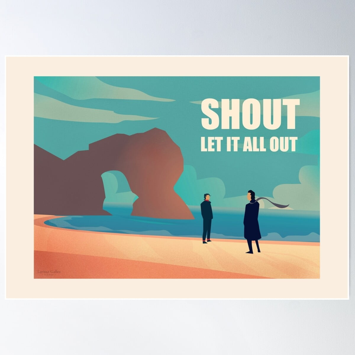 Tears For Fears - Shout Poster Wall Art, Modern Wall Decor For Living ...