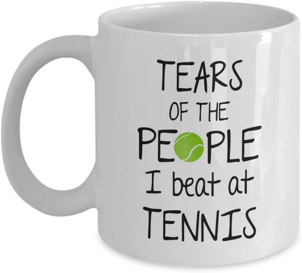 Tears of the People I Beat at Tennis Player Coach Coffee Mugs - Funny ...
