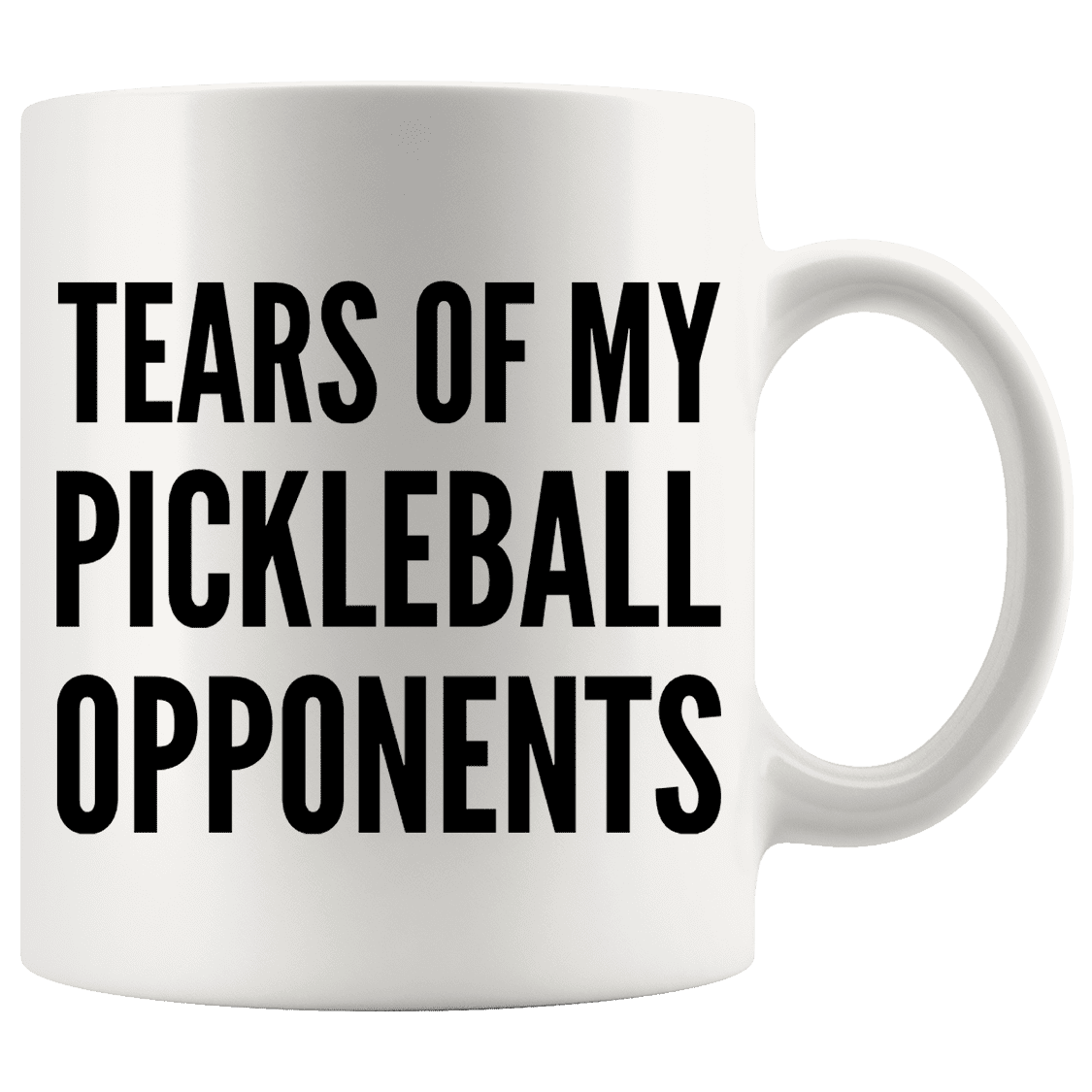 Walmart Exclusive: 11 oz White Ceramic Coffee Mug - Tears of My ...