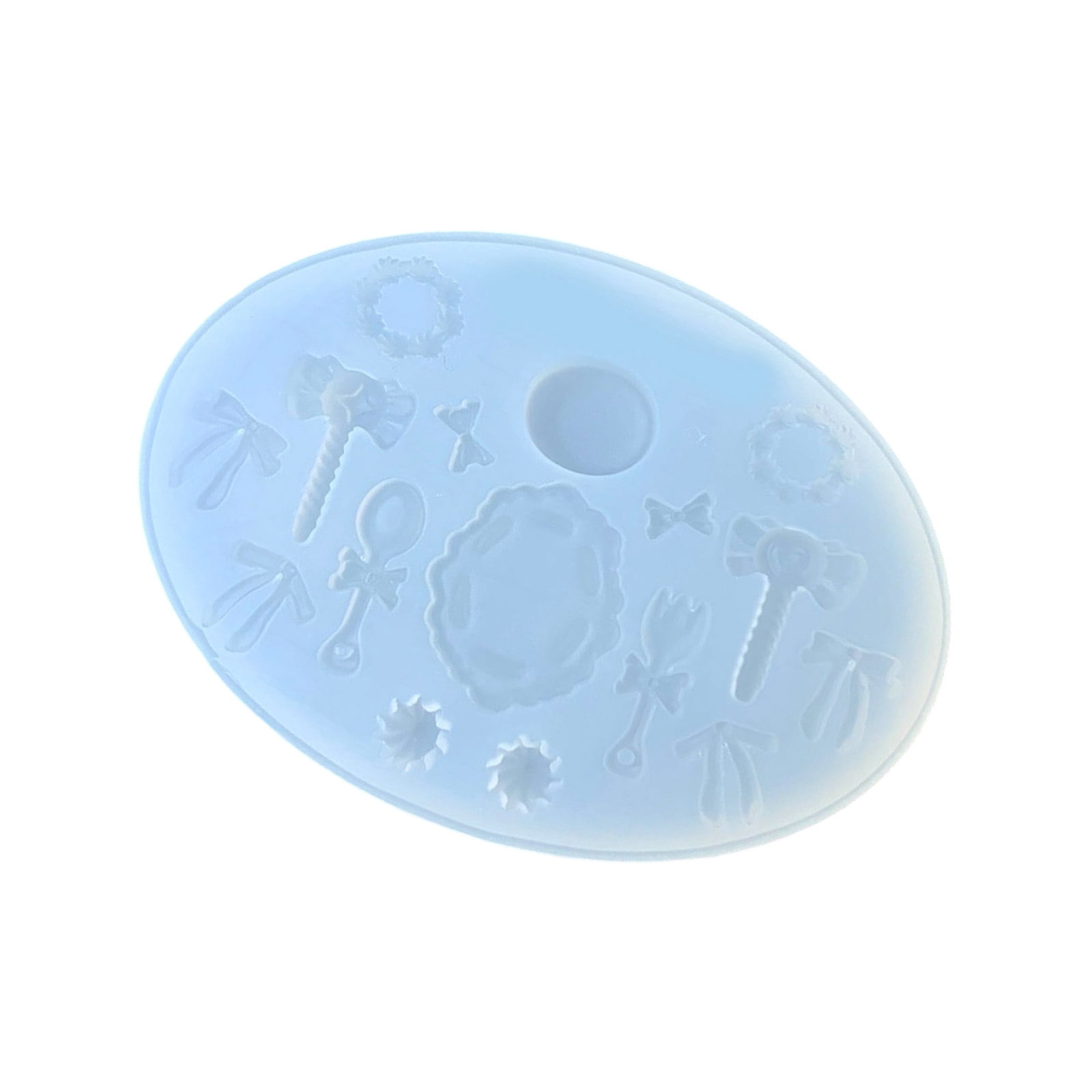 Teas Party Inspired Silicone Molds Miniature Dessert Tray Molds For ...