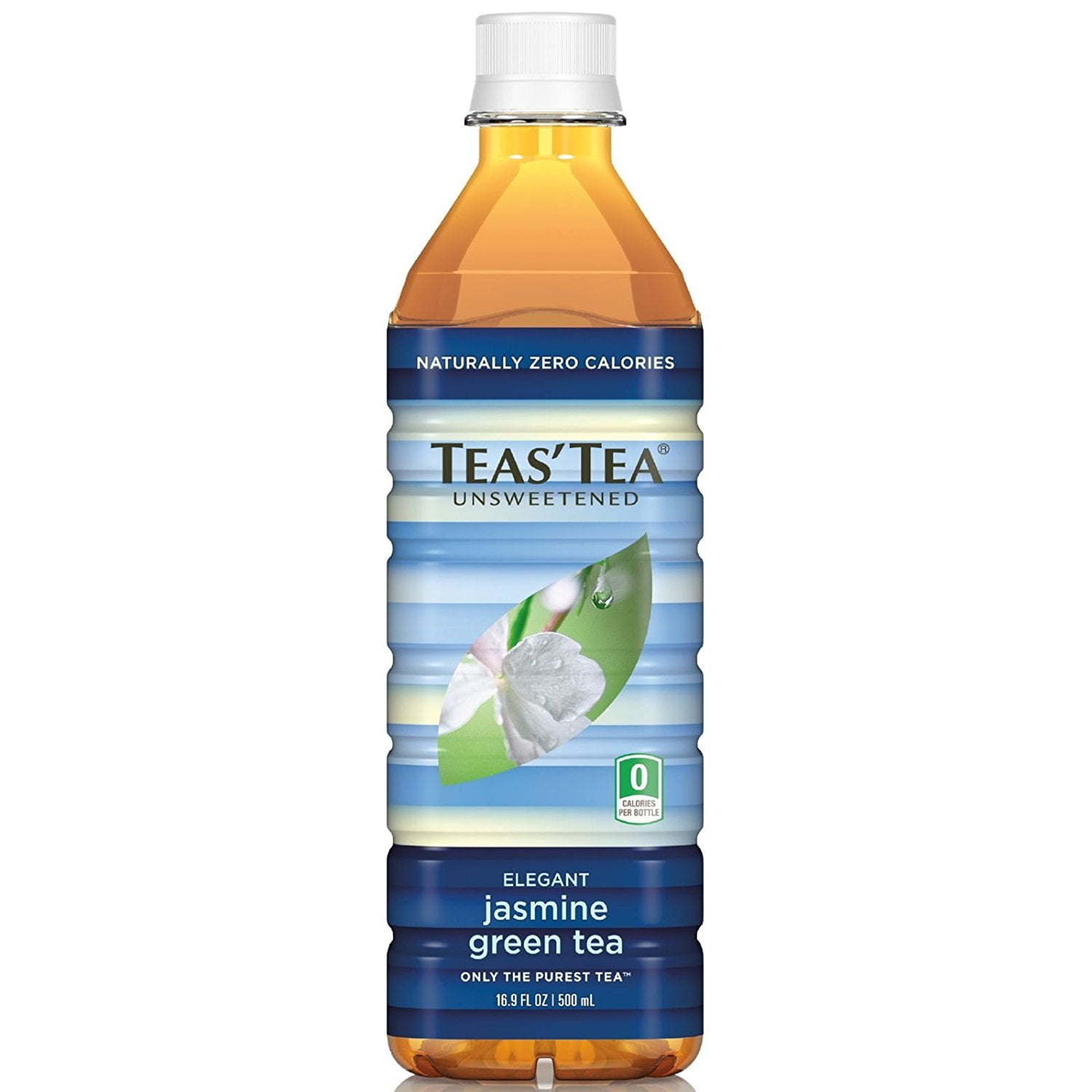 Teas Tea Unsweetened Jasmine Green Tea, 16.9-Ounce Bottles (Pack of 12 ...