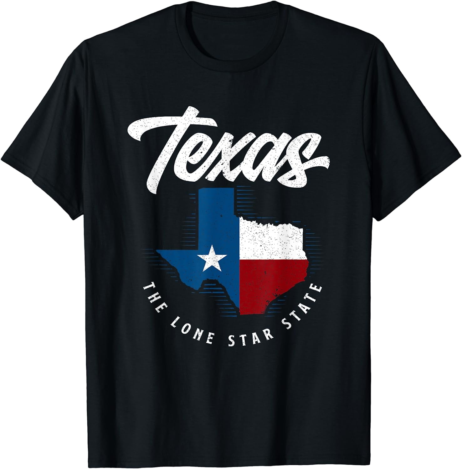 Teas The Lone Star State - Teas Map T-Shirt - Walmart.com