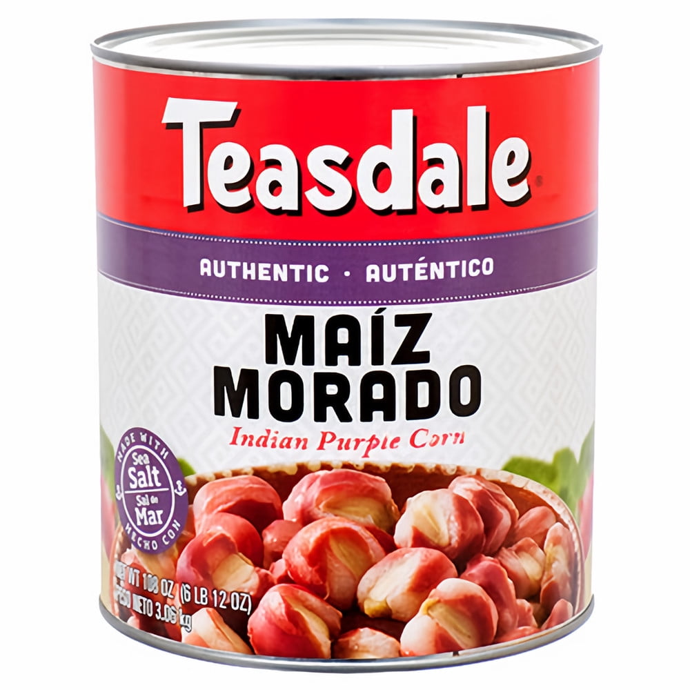 Teasdale Maiz Morado Indian Purple Corn 108 oz (Pack of 18) - Walmart.com