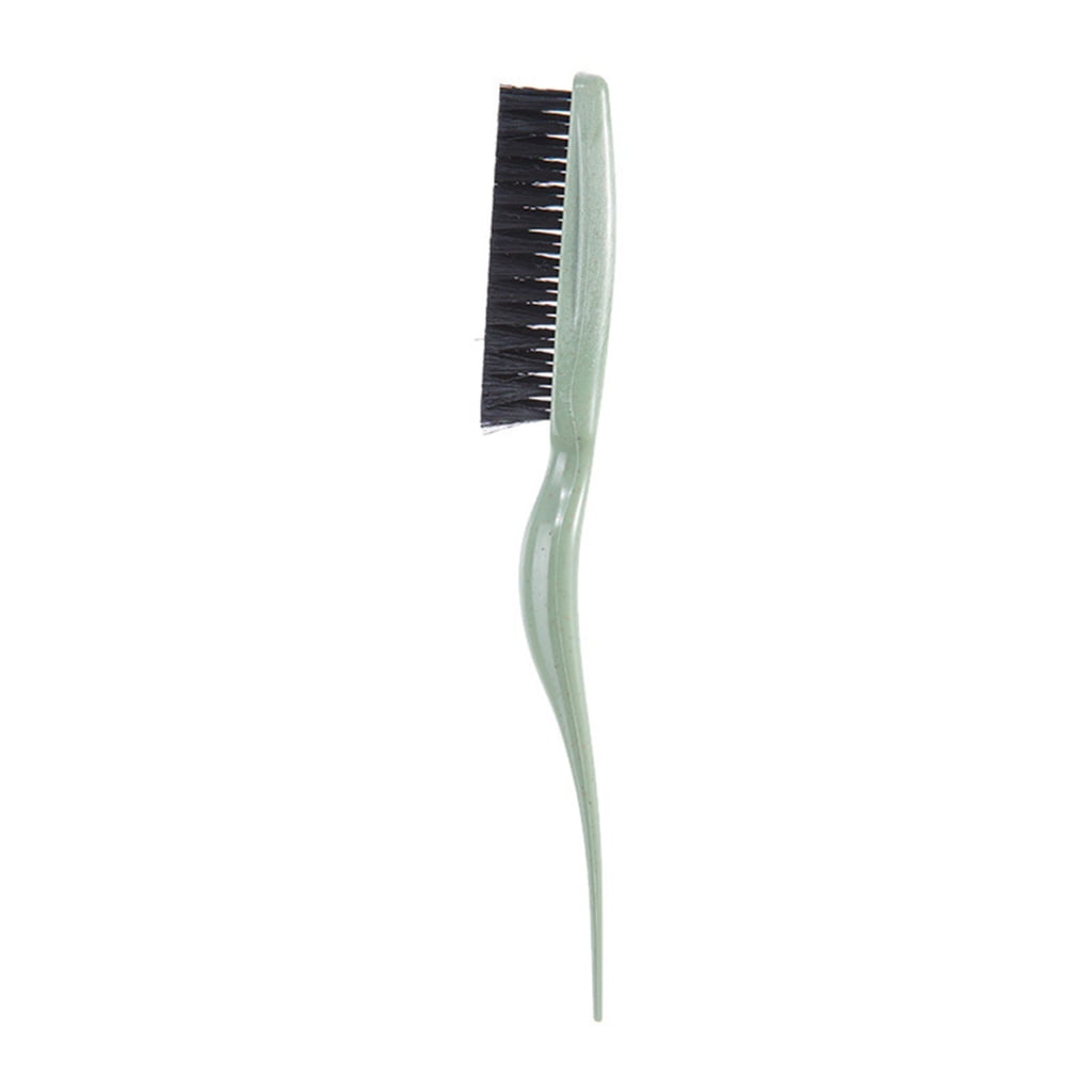 Teasing Hair Brush Slick Back Hair Brush with Rattail for Sectioning ...