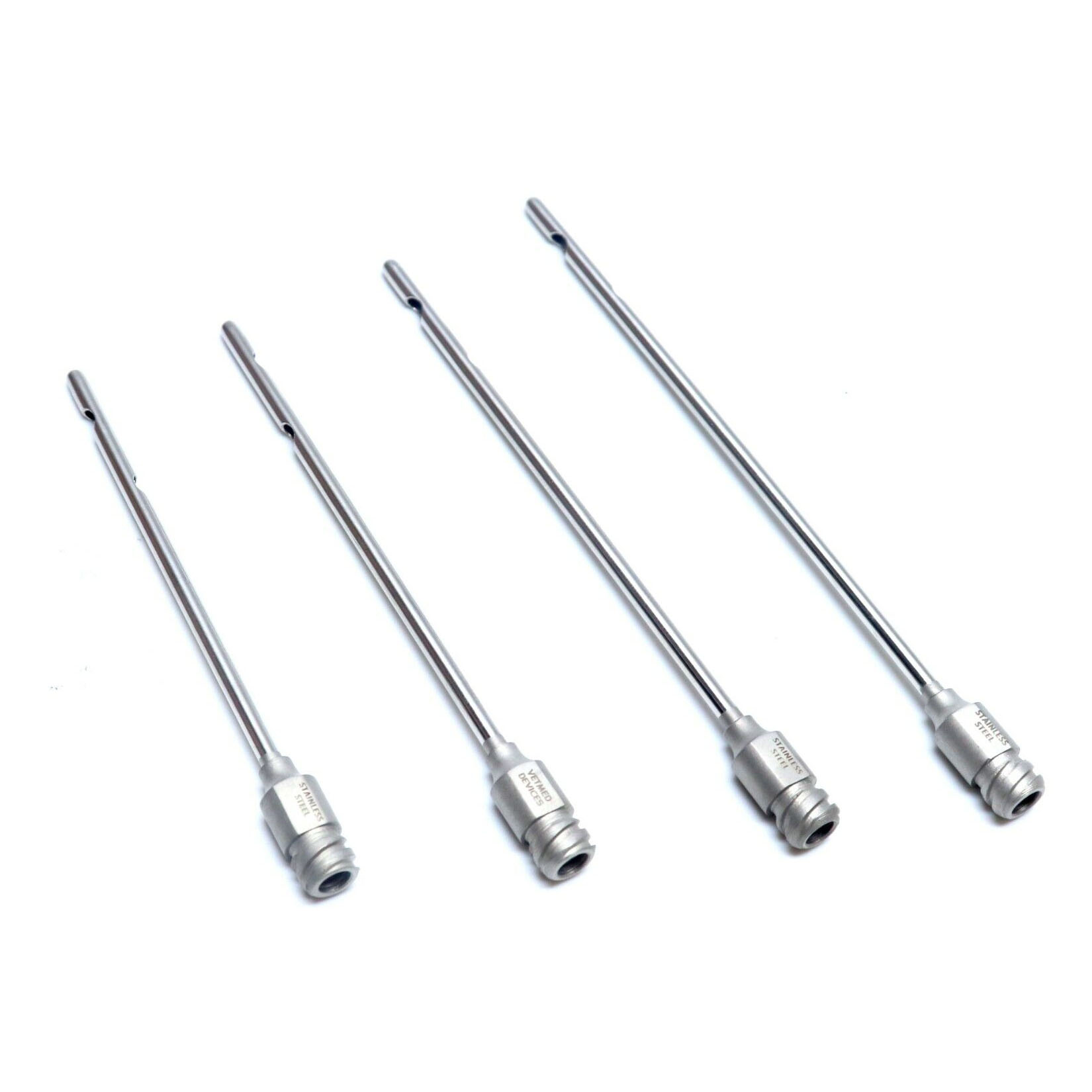 Teat Udder Cannula or Needles with 2 Eyes 1.5 mm Stainless Steel 4-piece Set - Walmart.com