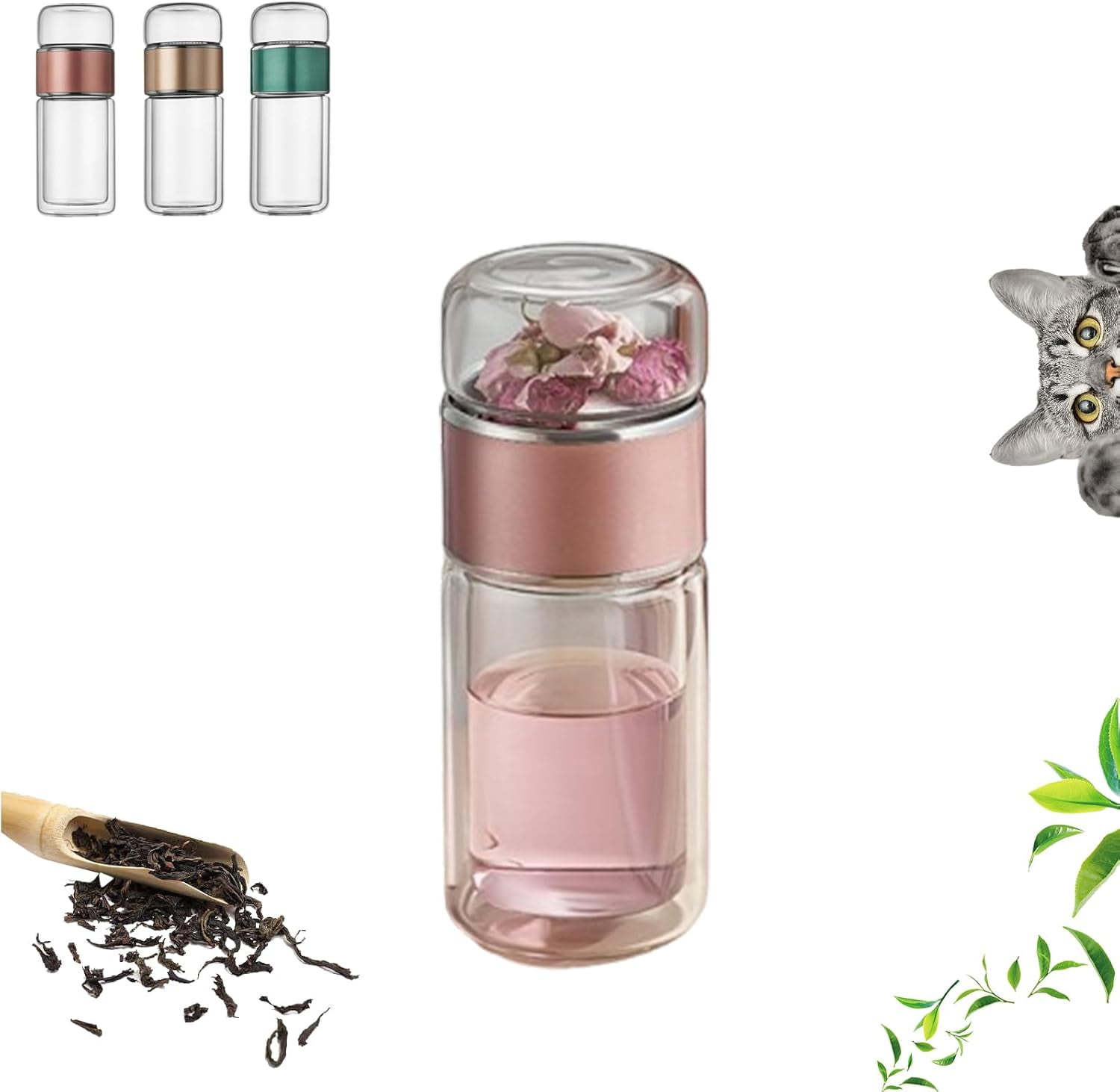 Teava 3-in-1 Smart Tea Infuser, Tryteava Glass Infuser, Tryteava Tea ...