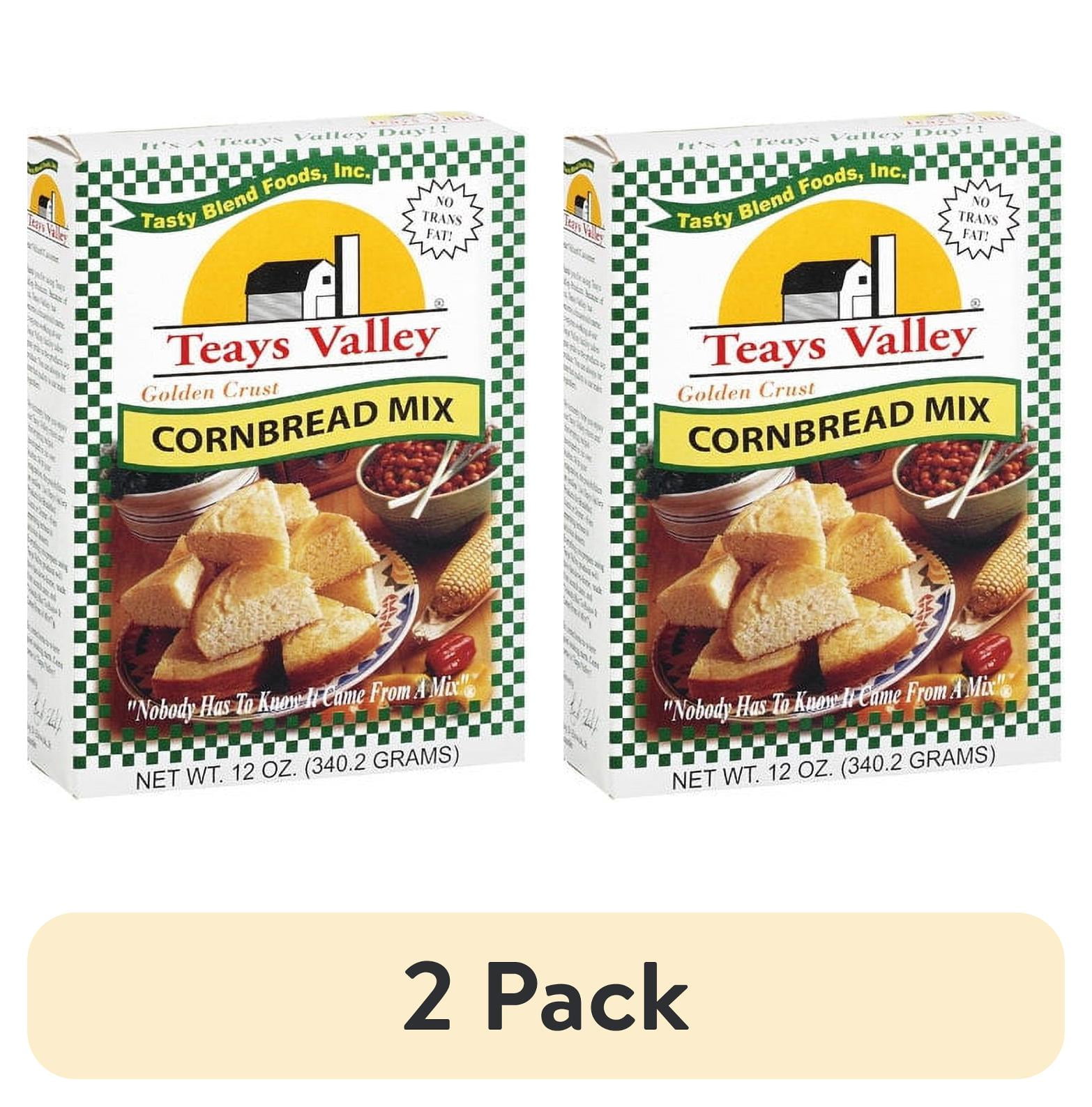 (2 pack) Teays Valley Gldn Crust Cornbread Mix 12z - Walmart.com