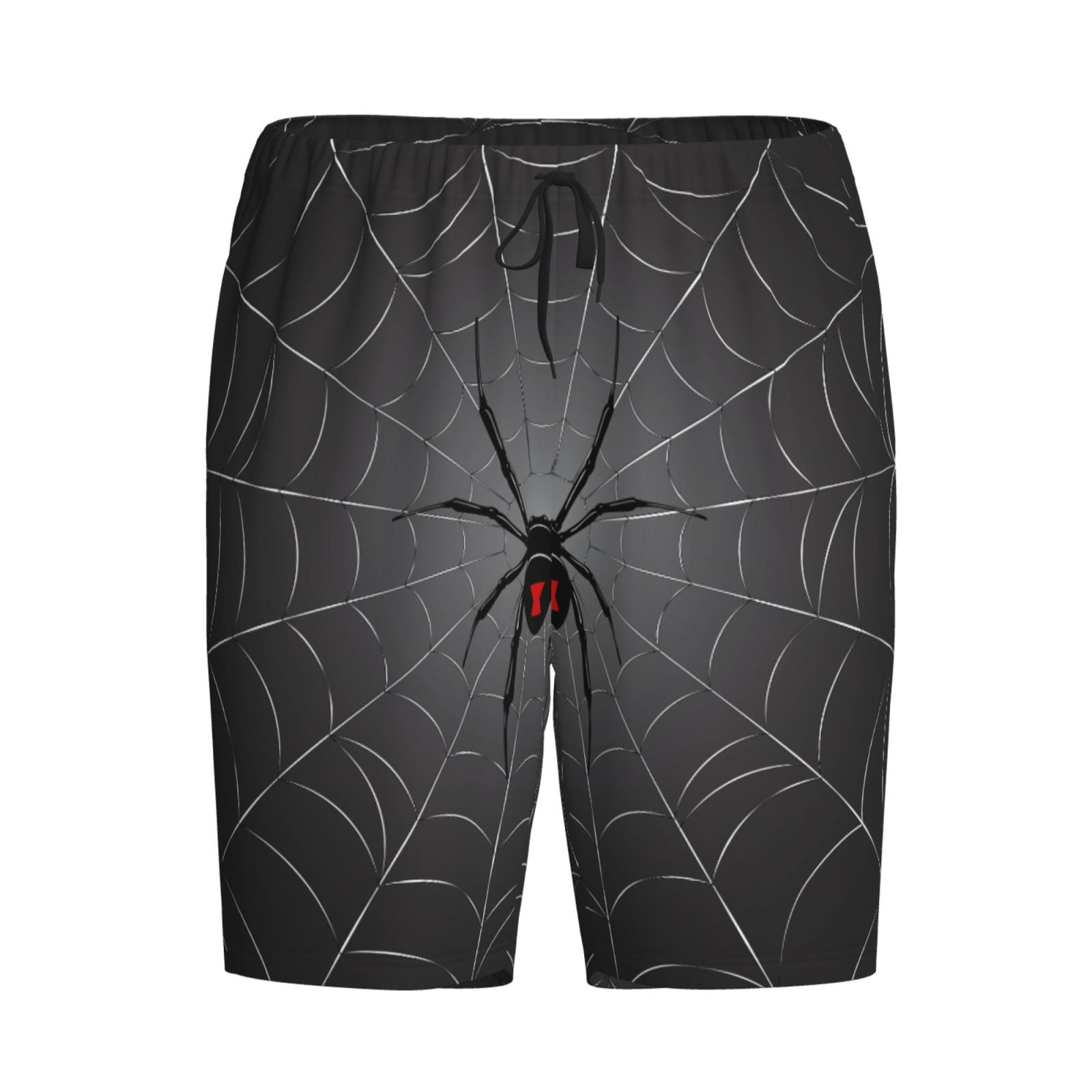 Tebeau Black Spider On Web for Men's Pajama Bottoms,Ultra-Soft Sleep ...
