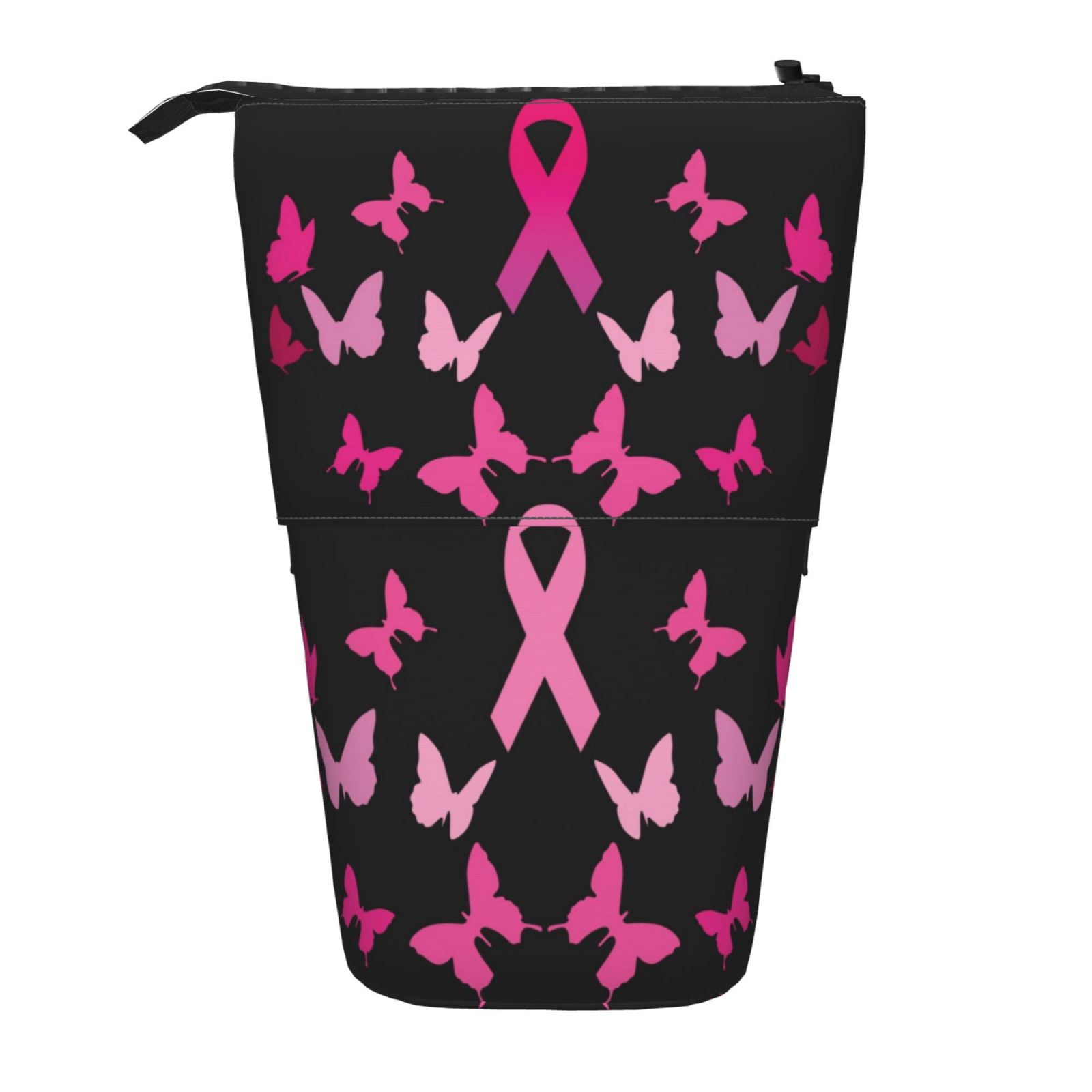 Tebeau Breast Cancer Print Telescopic Pencil Bag Pen Holder Pop Up ...