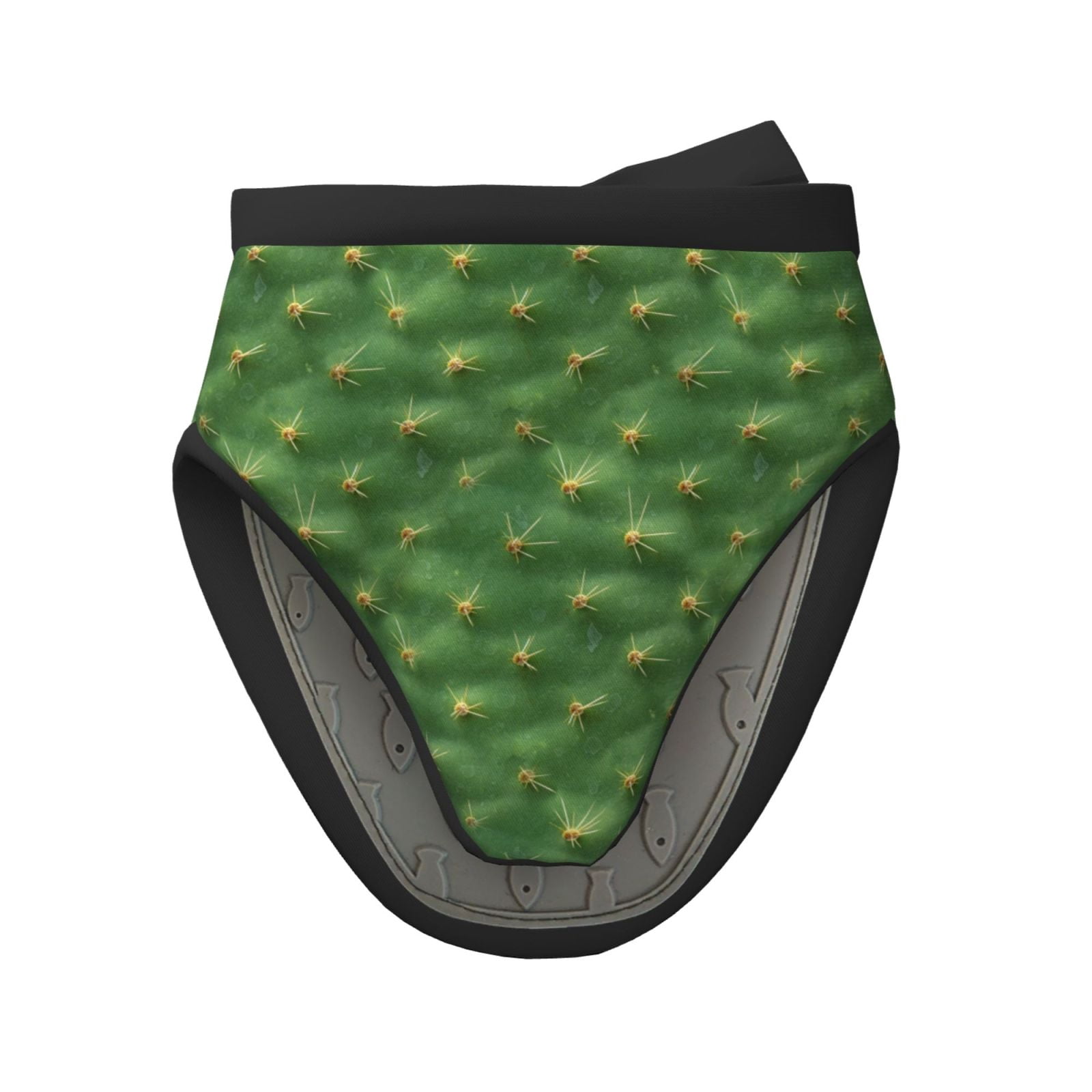 Tebeau Cactus 3 Print Short Oven Mitts, Heat Resistant Silicone Kitchen ...