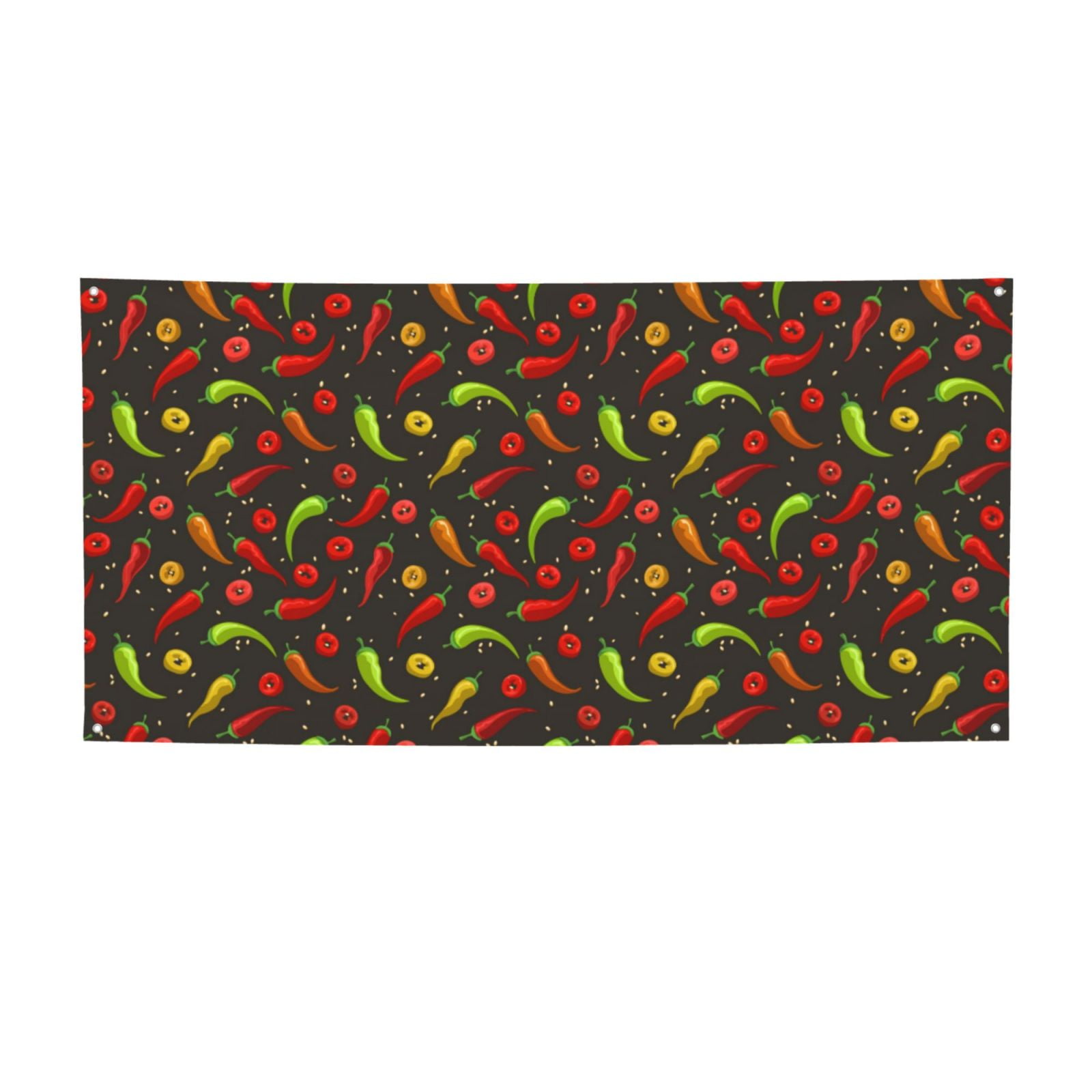 Tebeau Chili2 Print Banner Backdrop Banner for Outdoor and Indoor Party ...