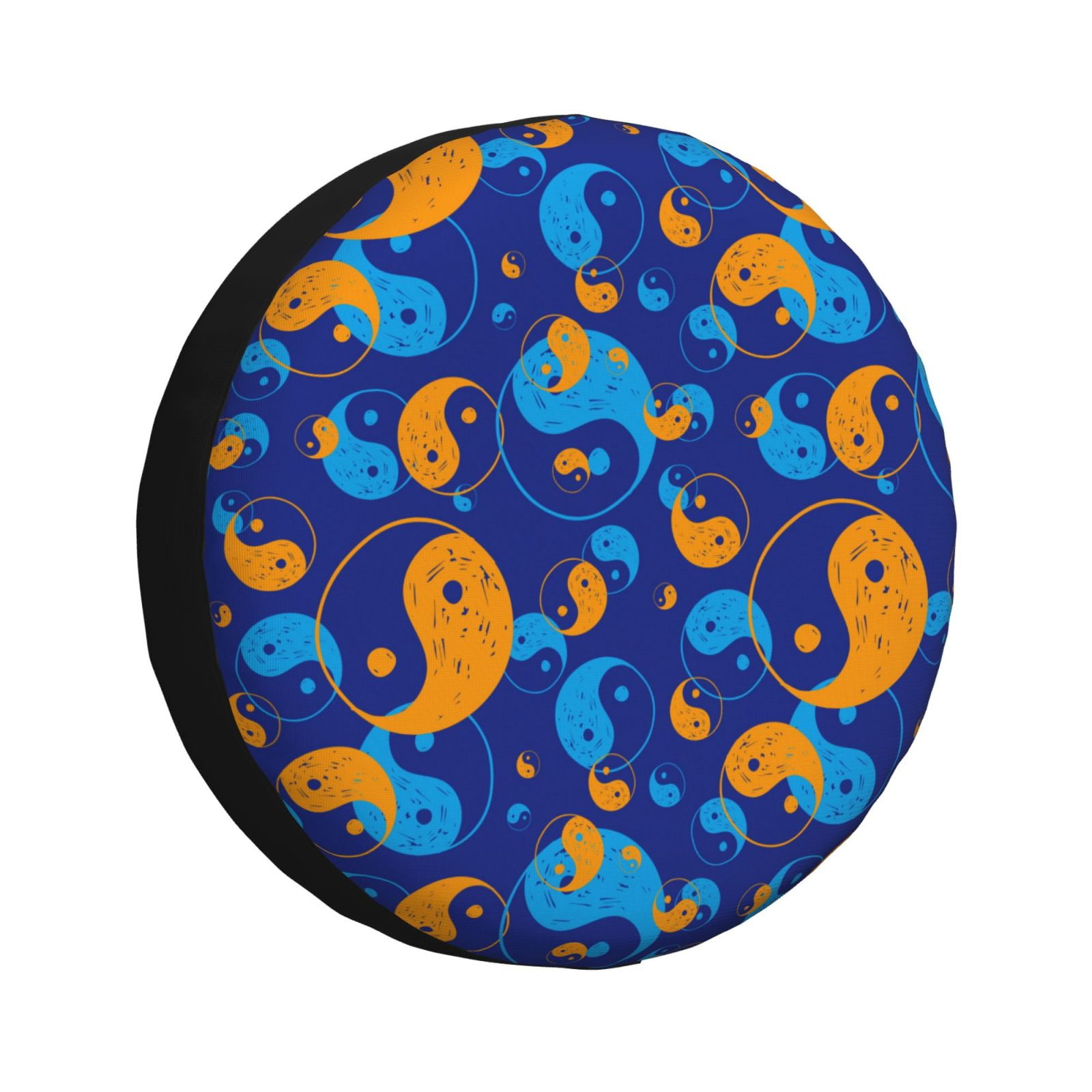 Tebeau Colorful Yin Yang Print Spare Tire Cover Wheel Tire Cover for ...