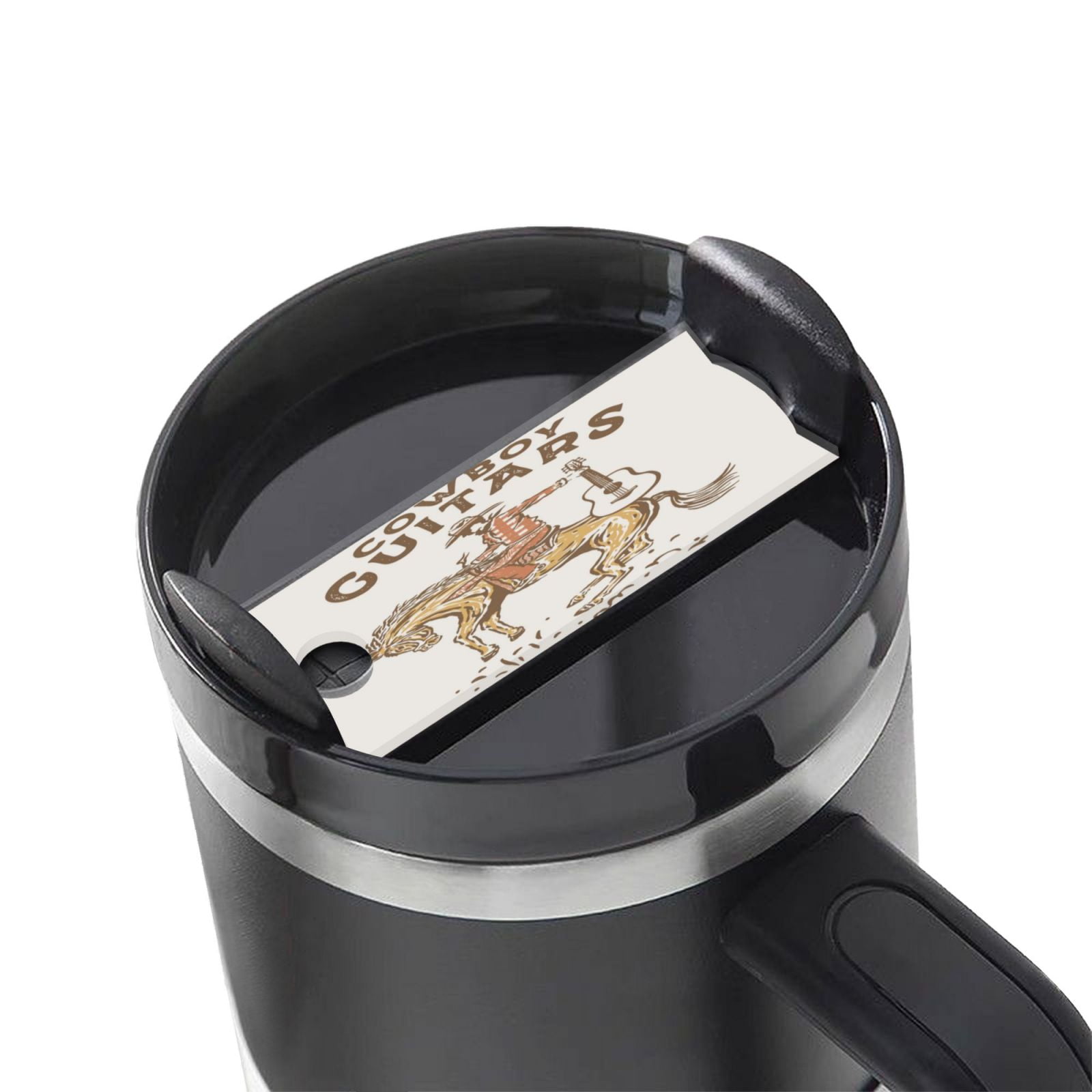 Tebeau Cowboy Rodeo Guitar Print Name Plate Stanley Cups,12 PCS Acrylic ...