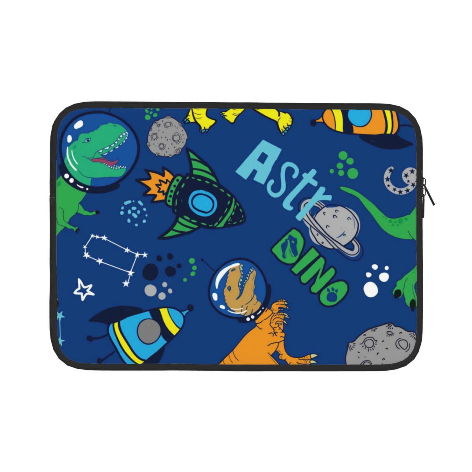 Tebeau Dinosaur In Space Print Laptop Case,Laptop Bag Laptop Sleeve ...
