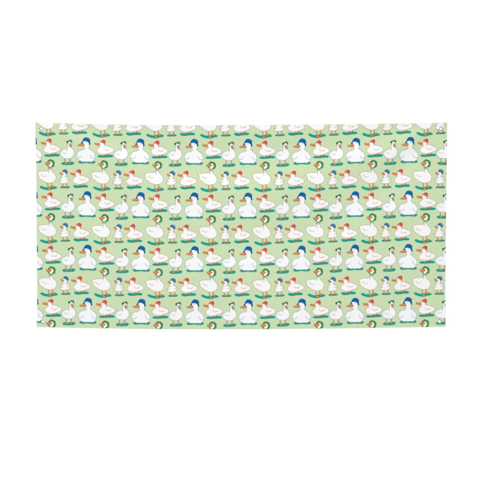 Tebeau Duck Print Banner Backdrop Banner for Outdoor and Indoor Party ...