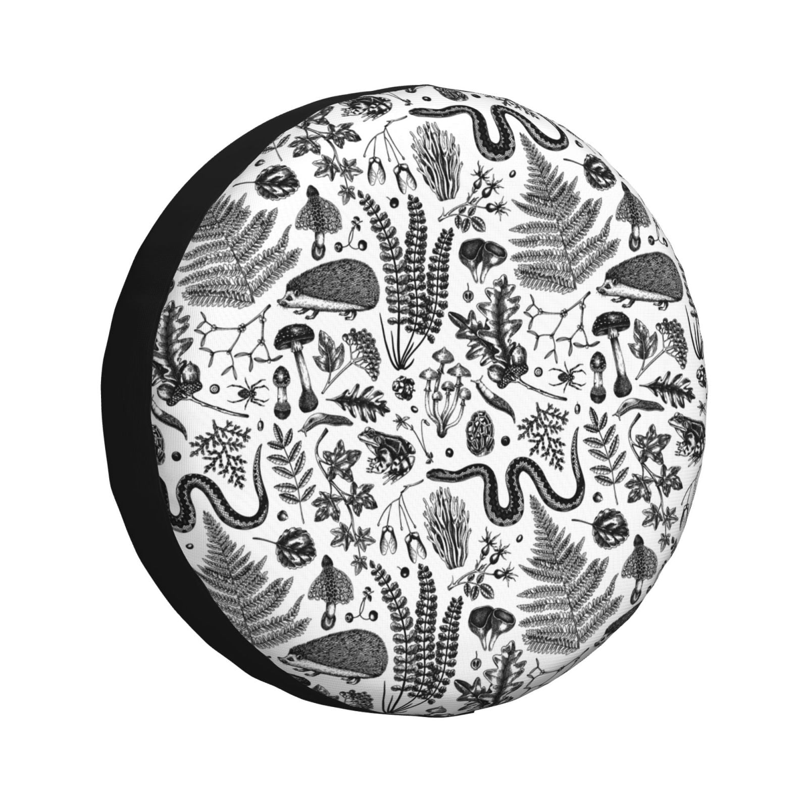 Tebeau Fall Forest Print Spare Tire Cover Wheel Tire Cover for Travel ...