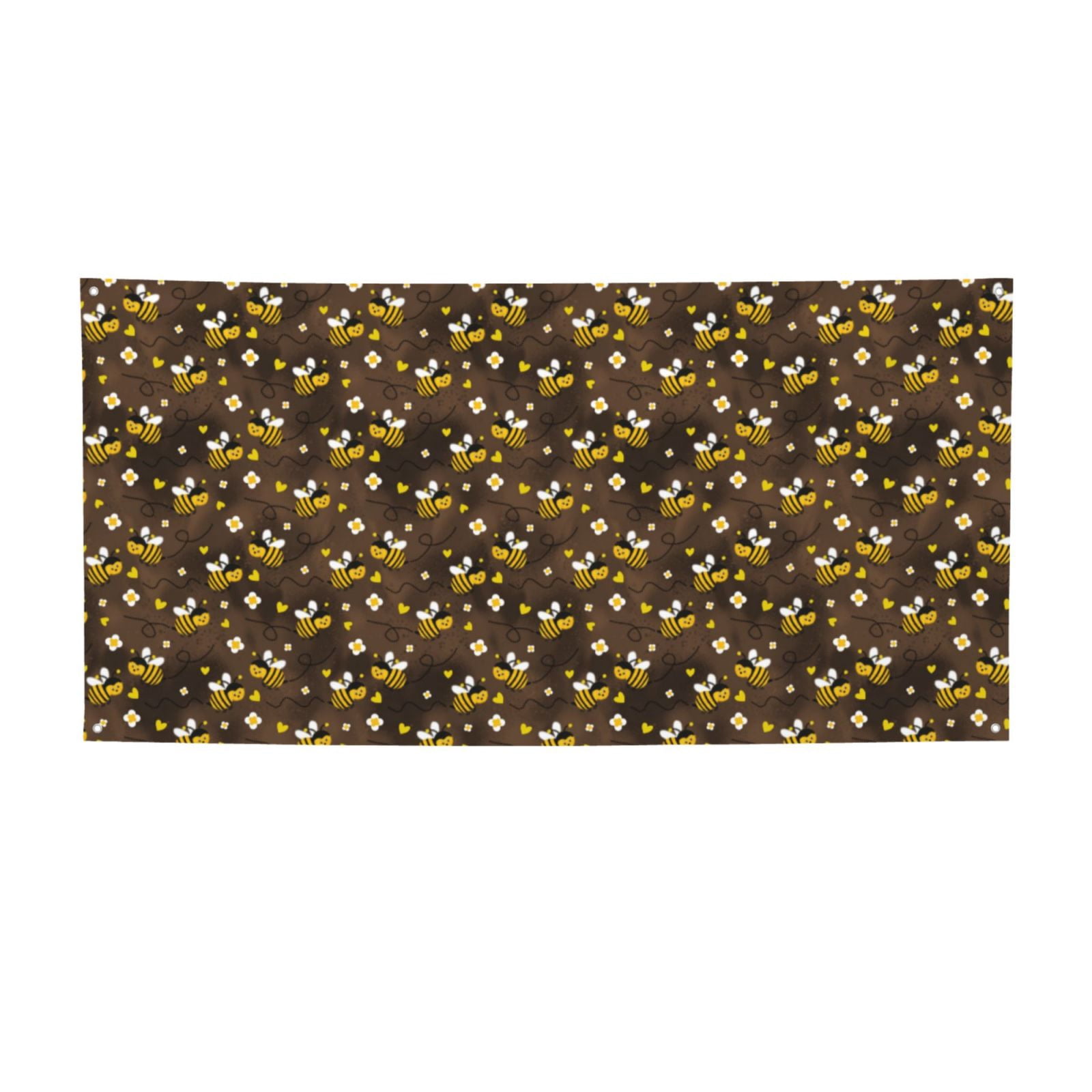Tebeau Flying Furry Honey Bees Print Banner Backdrop Banner for Outdoor ...