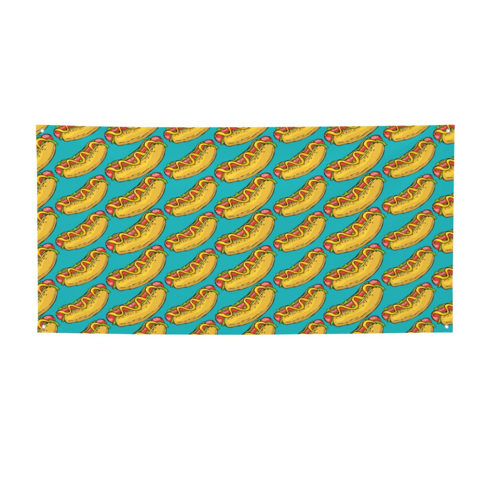 Tebeau Hot Dogs 8 Print Banner Backdrop Banner for Outdoor and Indoor ...