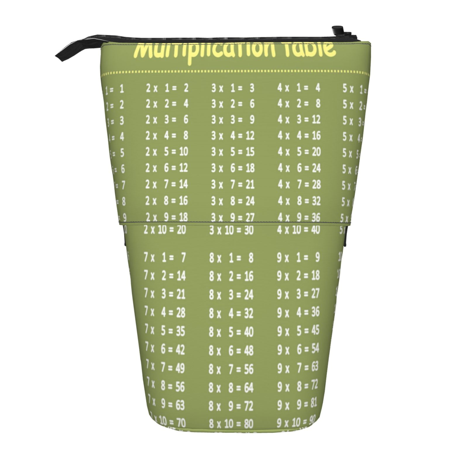 Tebeau Multiplication Table1 Print Telescopic Pencil Bag Pen Holder Pop ...