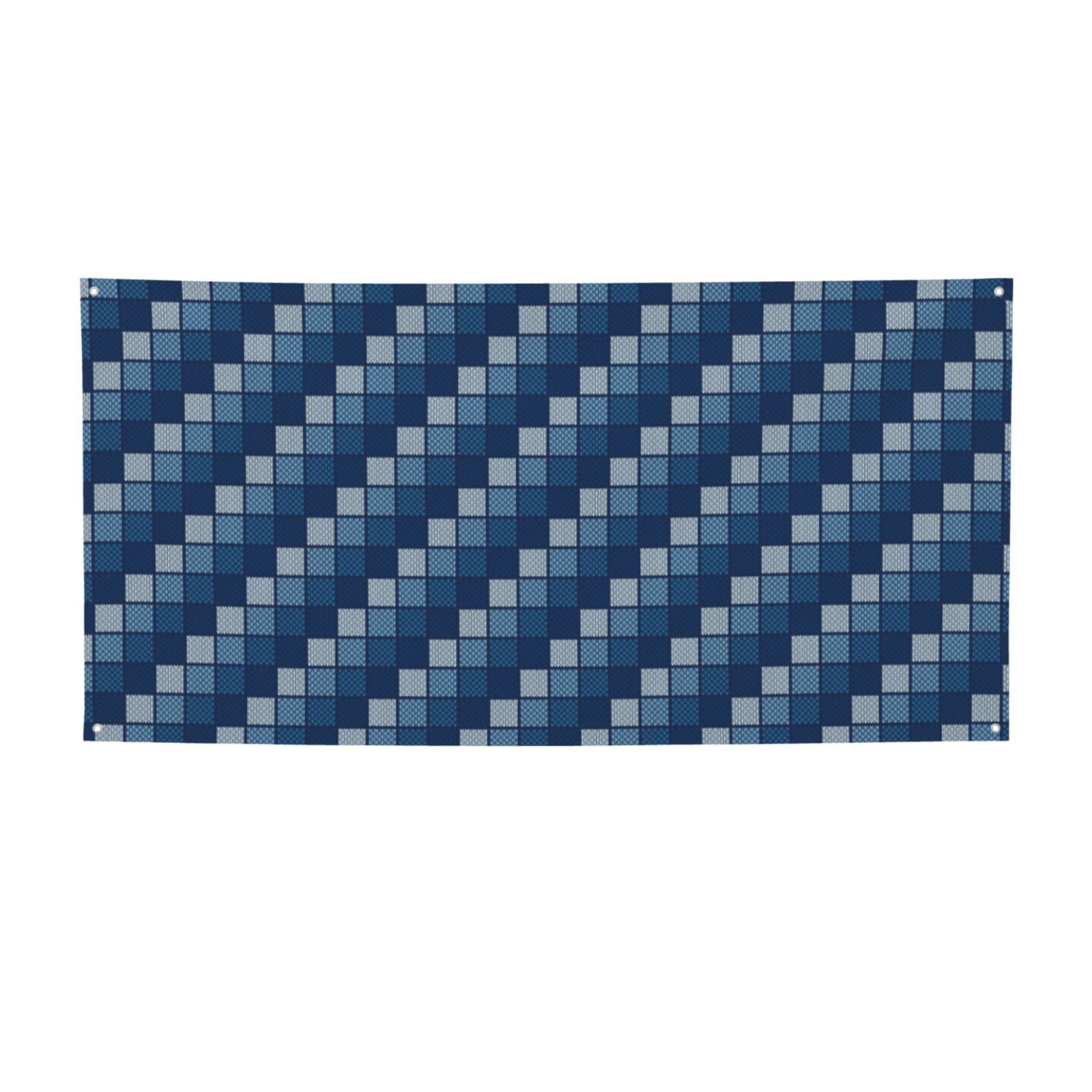 Tebeau Pixel Grid Print Banner Backdrop Banner for Outdoor and Indoor ...
