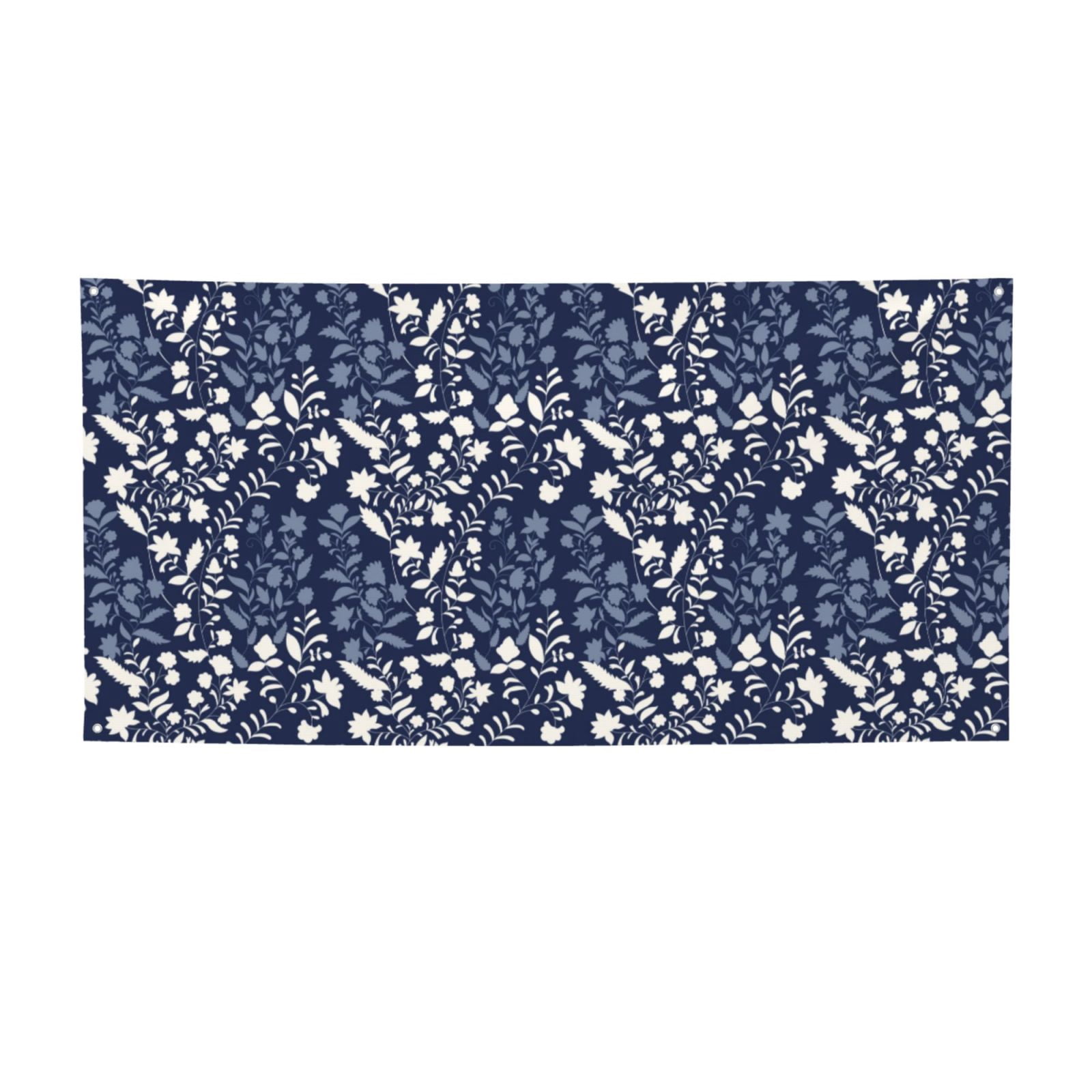 Tebeau Plant Print Banner Backdrop Banner for Outdoor and Indoor Party ...