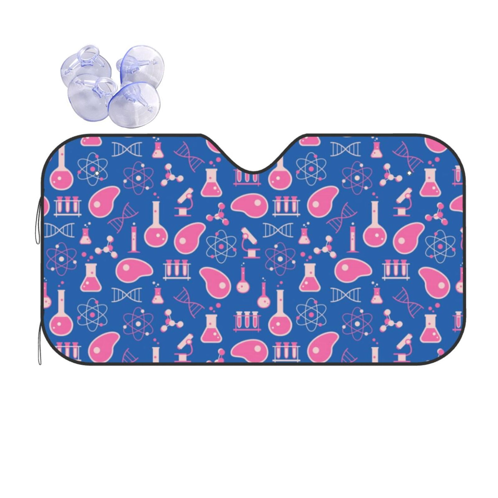 Tebeau Science Experiment Print Foldable Car Windshield Sun Shades ...