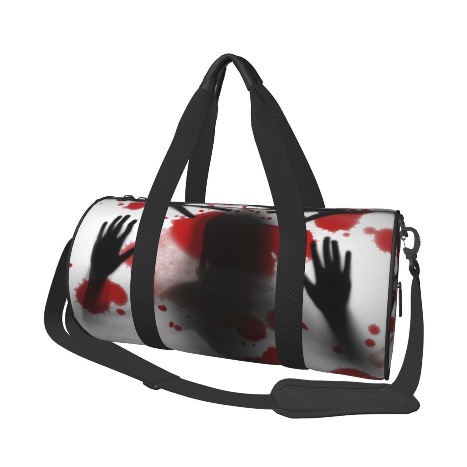 Tebeau Shadows Behind Print Travel Duffle Bag, Waterproof Weekender Bag ...
