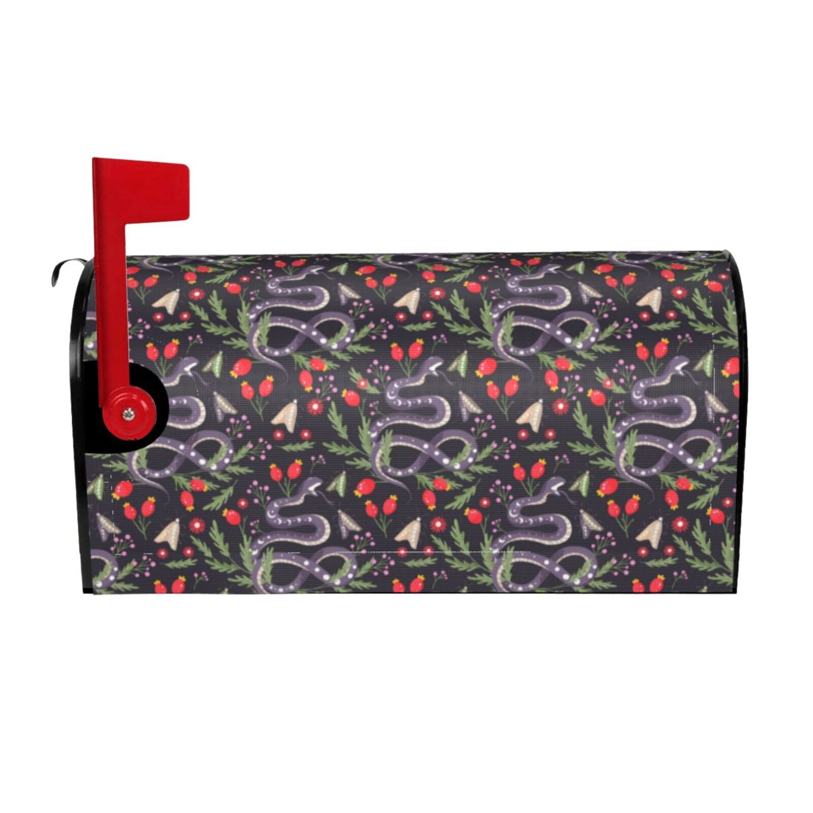 Tebeau Snakes And Snake Fruit Print Mailbox Cover – Mailbox Covers ...