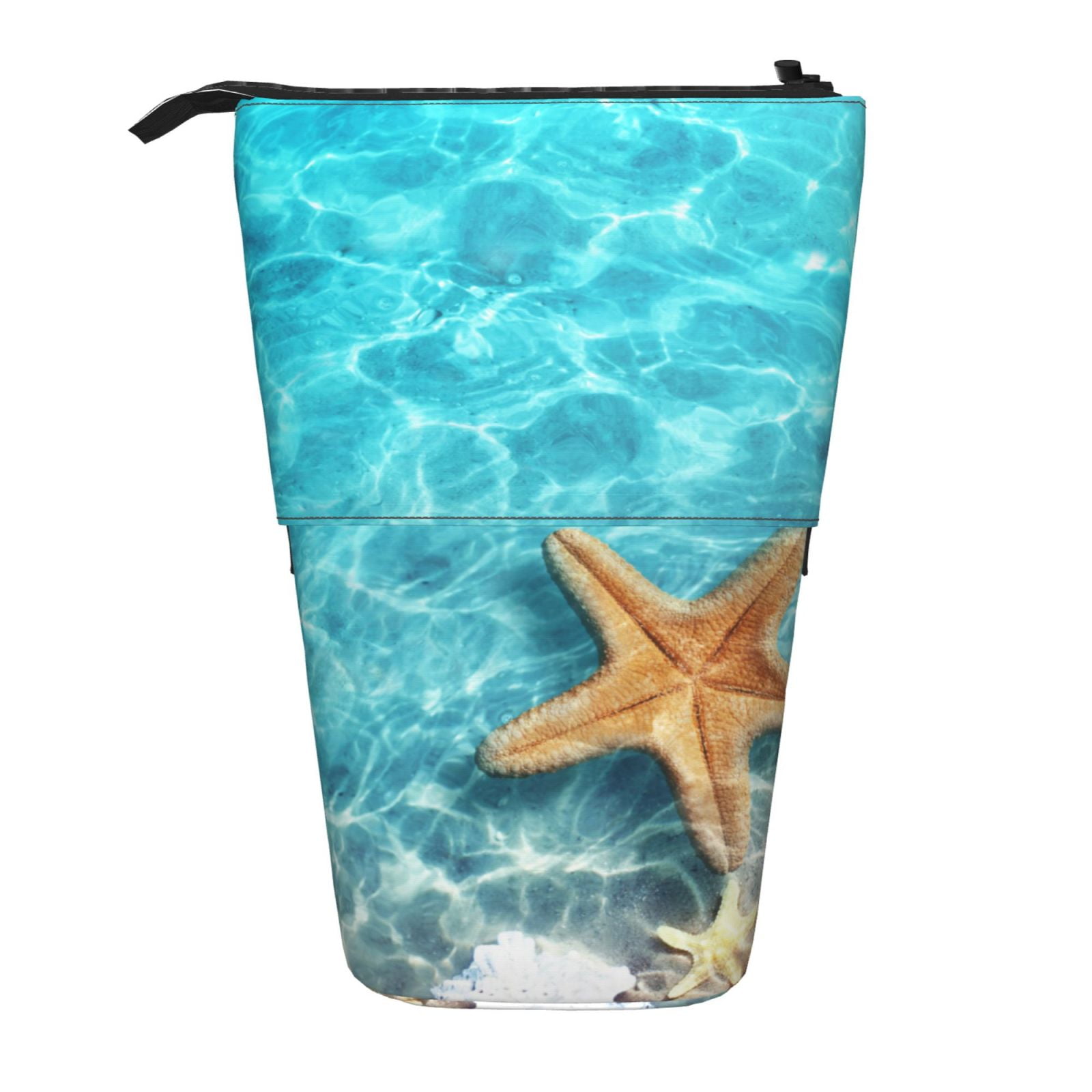 Tebeau Starfish And Seashell On The Beach 1 Print Telescopic Pencil Bag ...
