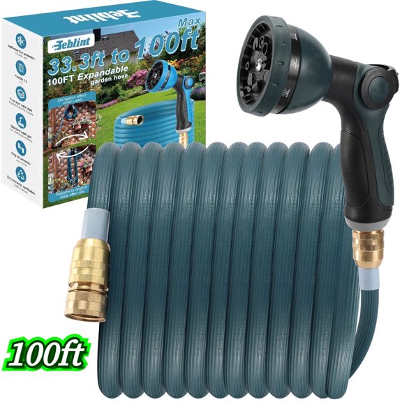 Flexi Hose 50 FT Expandable Garden Hose with Extra Strength and 3/4 ...