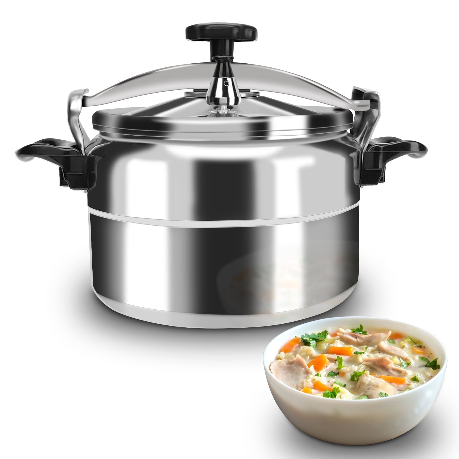 Tebru 7L Aluminum Alloy Stovetop Pressure Cooker, Thickened Design ...