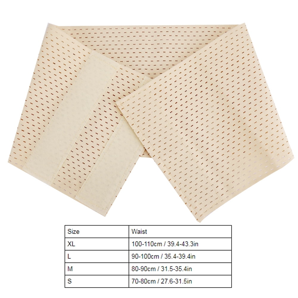 Tebru Adjustable Abdominal Belt, Compression Waistband, Breathable ...