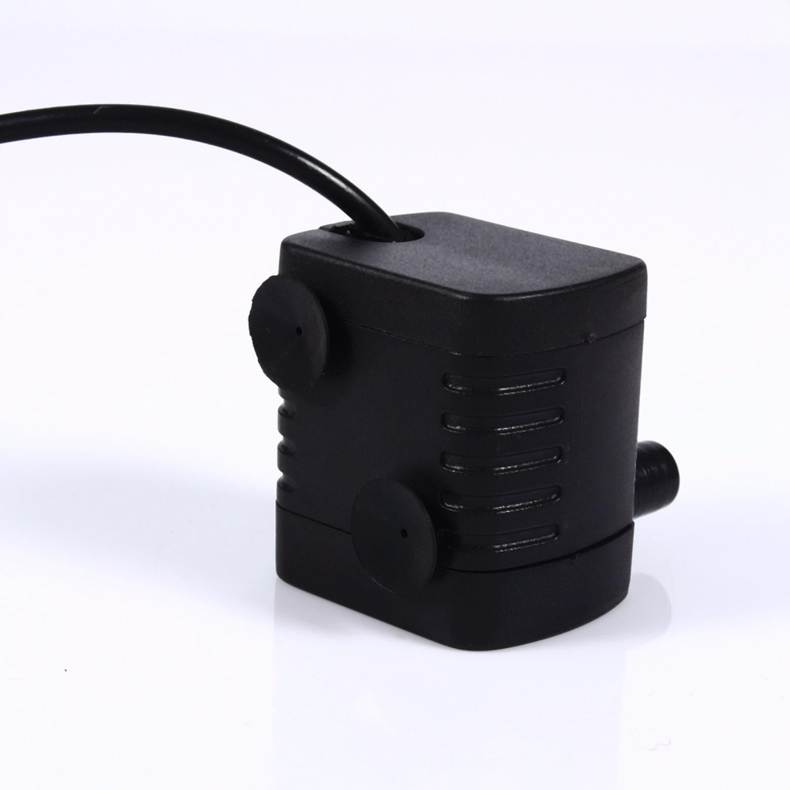 Tebru Aquarium ,Brushless DC 6V Micro Submersible for Aquarium w/ USB ...