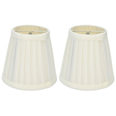 2 Pcs Double Small Lamp Shade Clip On Bulb Comfortable Material Barrel ...
