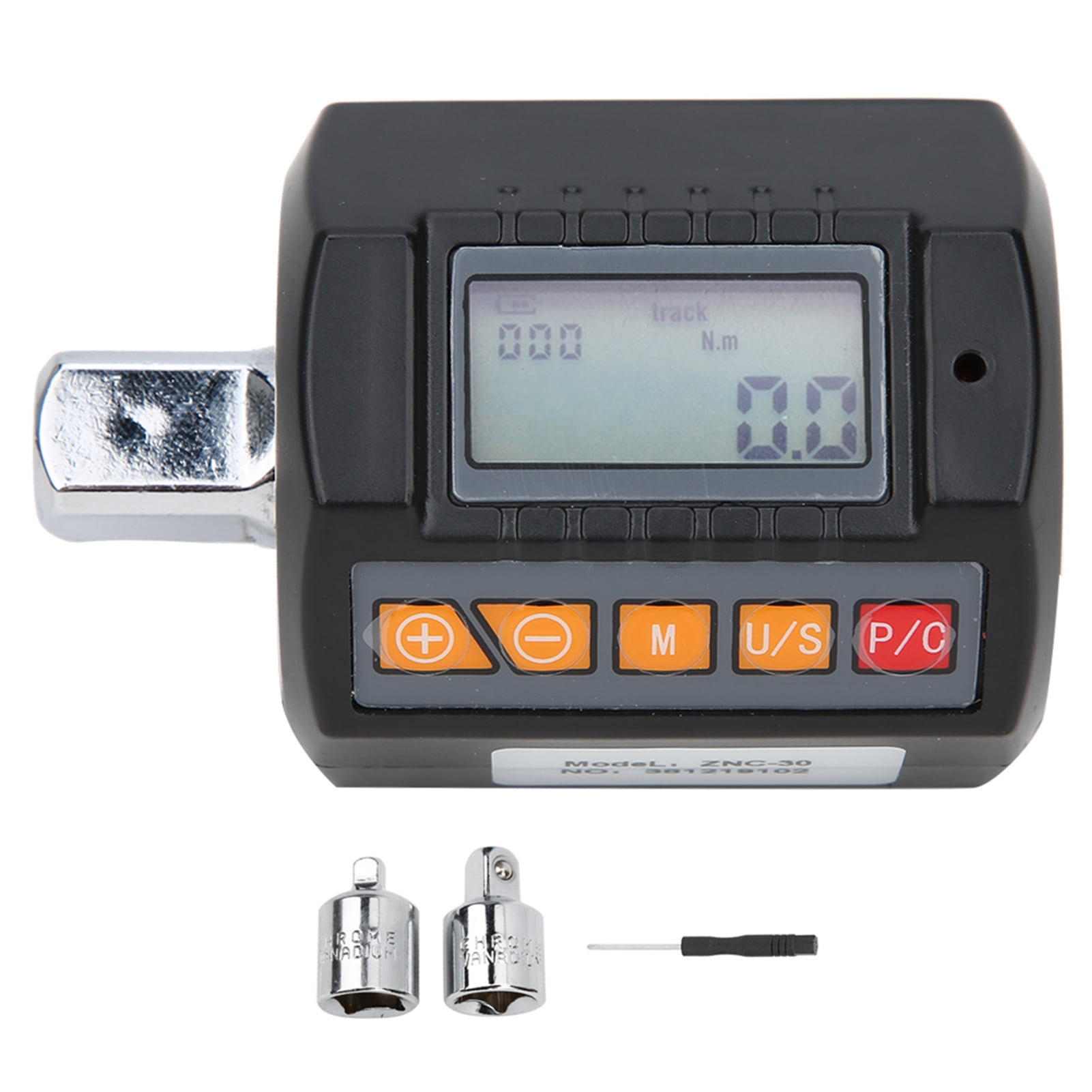 Tebru Digital Torques Adapter Wrench Adapter Torsion Meter Portable 1/2 ...