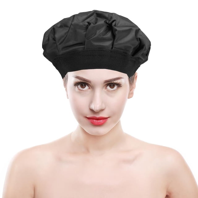 Tebru Hair Care Hat, Hair Dye Cap Hot Oil Treatment Heat Hair Care ...