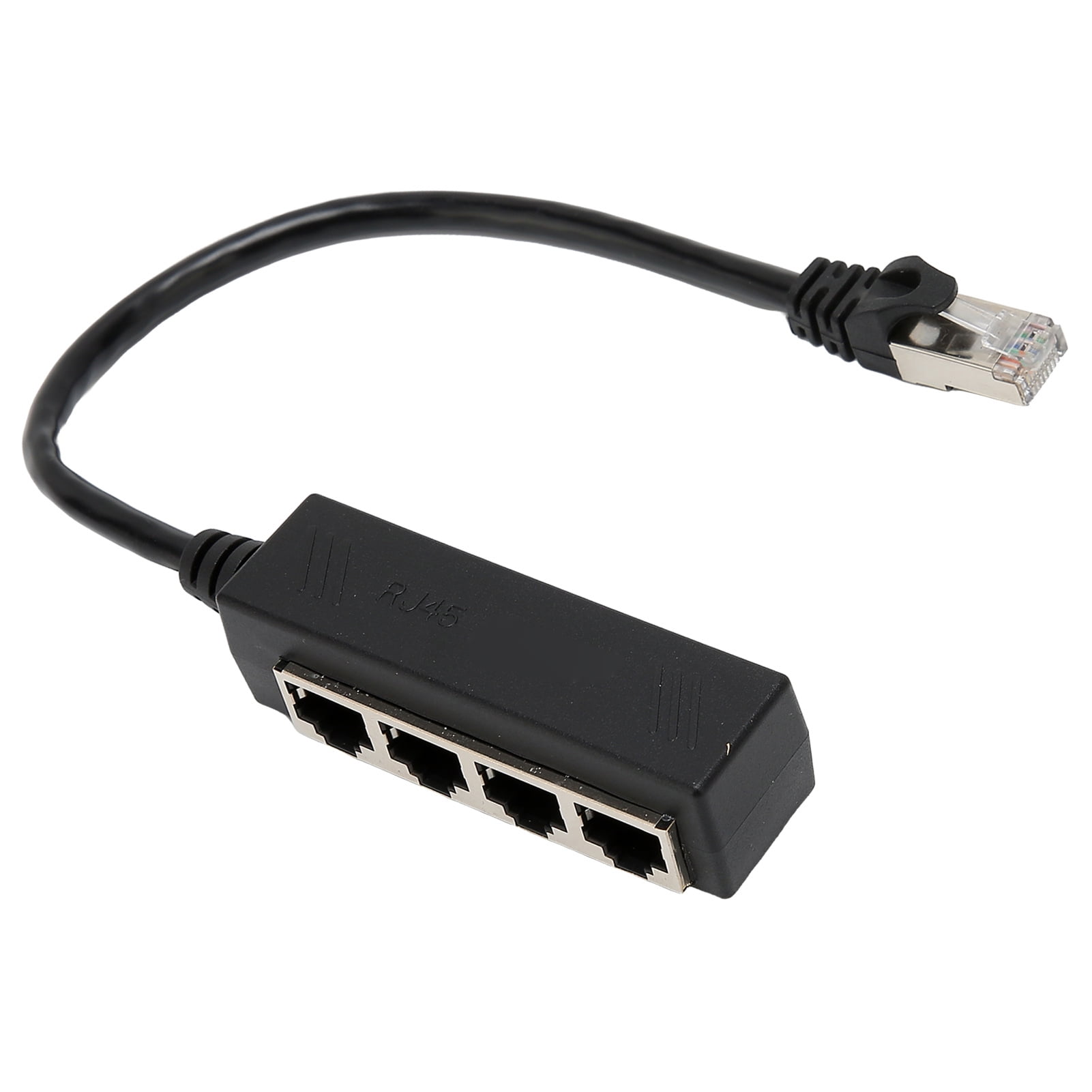 Tebru RJ45 Ethernet Splitter Cable One Point Four Ethernet Cable ...