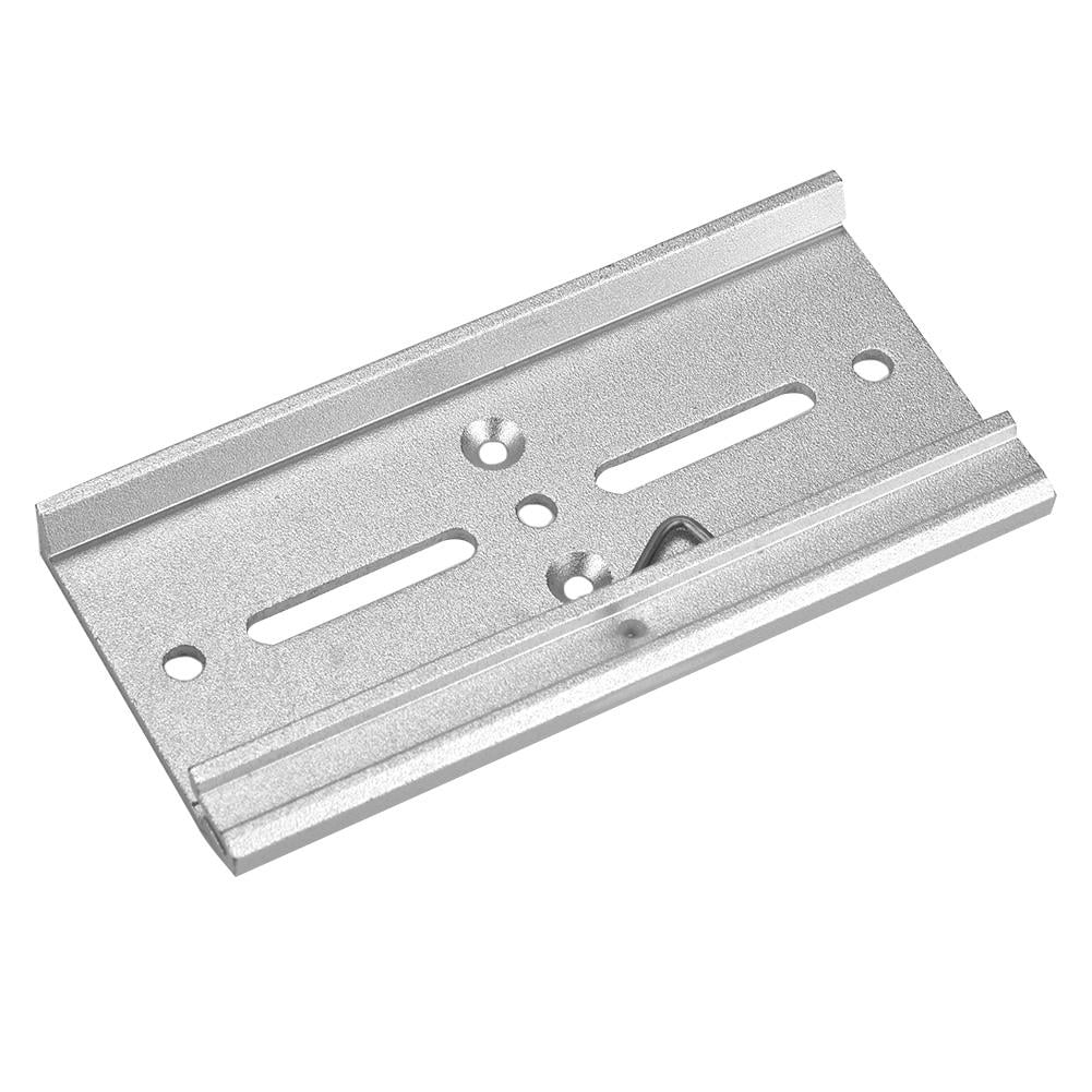 Tebru Relay Din Rail Clip, 35mm Aluminum Din Rail Fixed Clamp Fasten ...