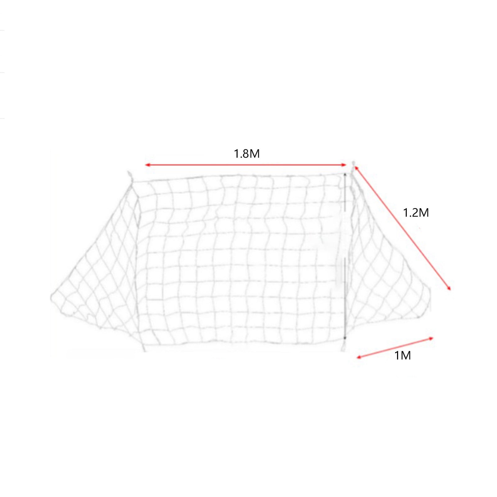 ESTINK Foldable Soccer Goal Post, Durable Portable Net for Backyard ...
