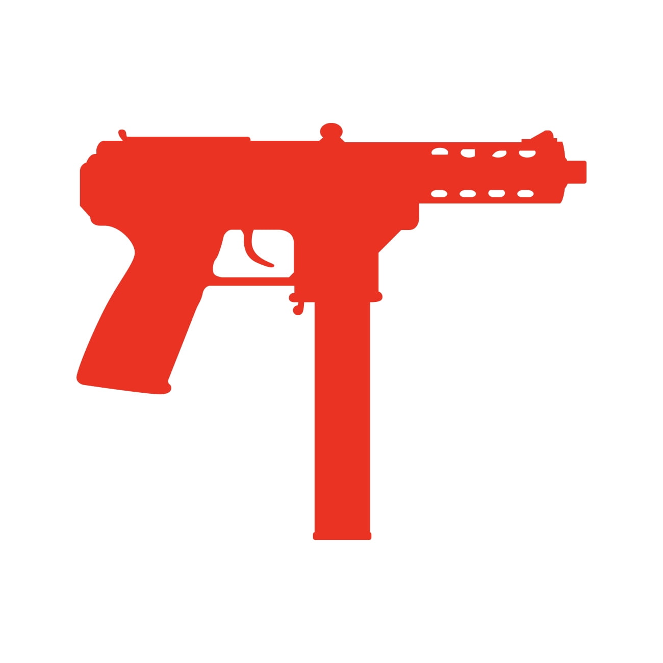 Tec-9 Sticker Decal Die Cut - Self Adhesive Vinyl - Weatherproof - Made ...
