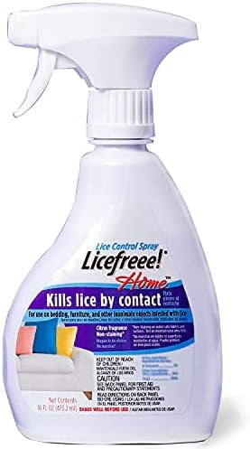 Tec Labs Licefreee Home Spray Head Lice Treatment for Furniture, Non ...
