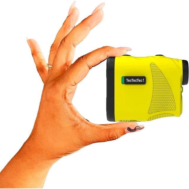 TecTecTec KLYR Golf Rangefinder with Slope - Yellow - Walmart.com