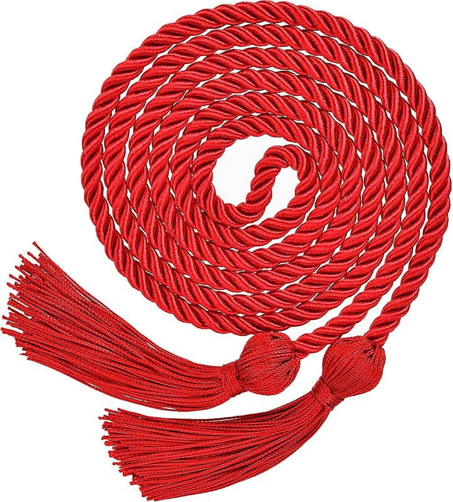 TecUnite Graduation Cords Honor 2025 Polyester Yarn Honor Cord with Tassels for Bachelor Gown ...