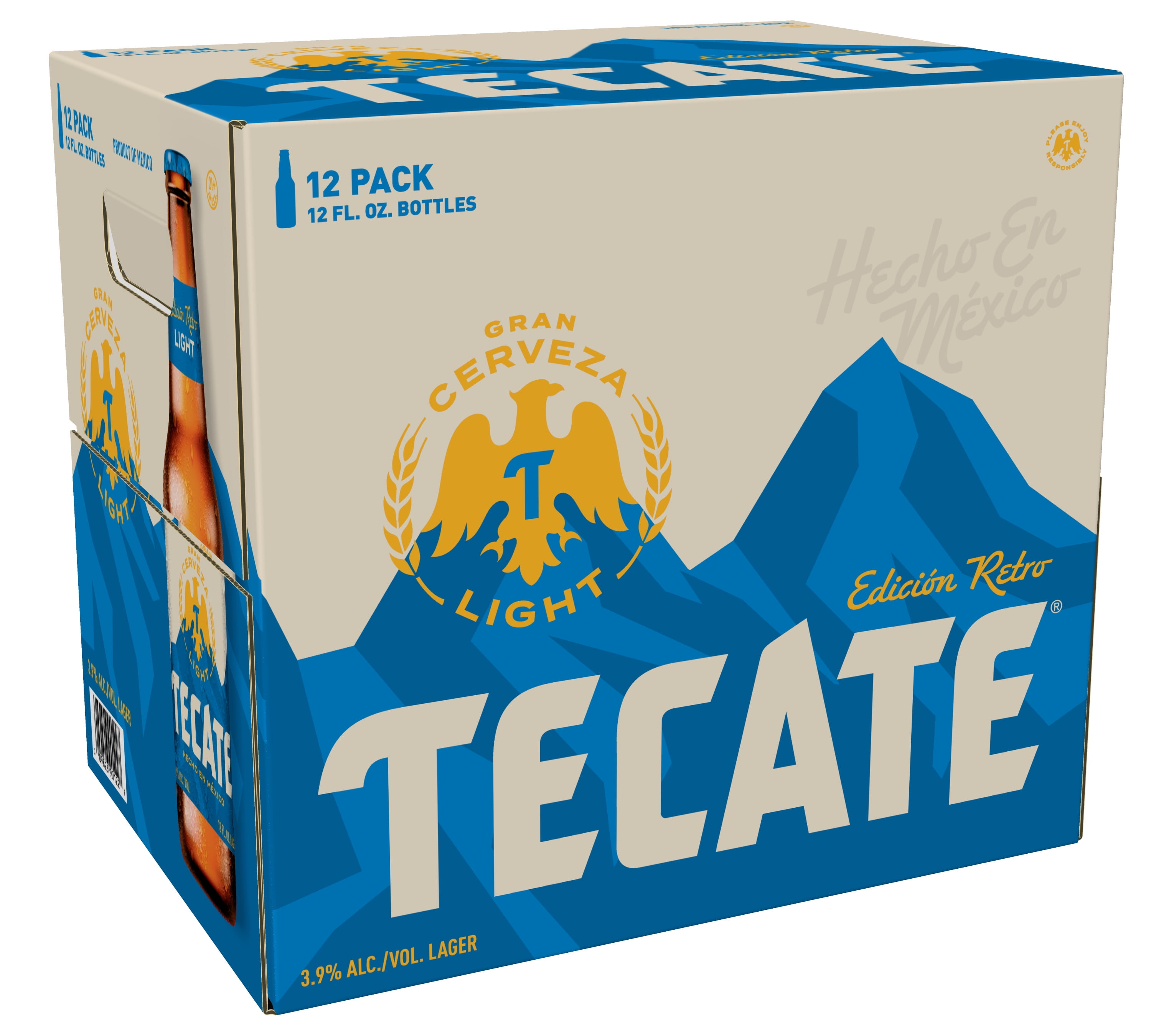 Tecate Light Mexican Lager Beer, 12 Pack, 12 fl oz Bottles - Walmart.com