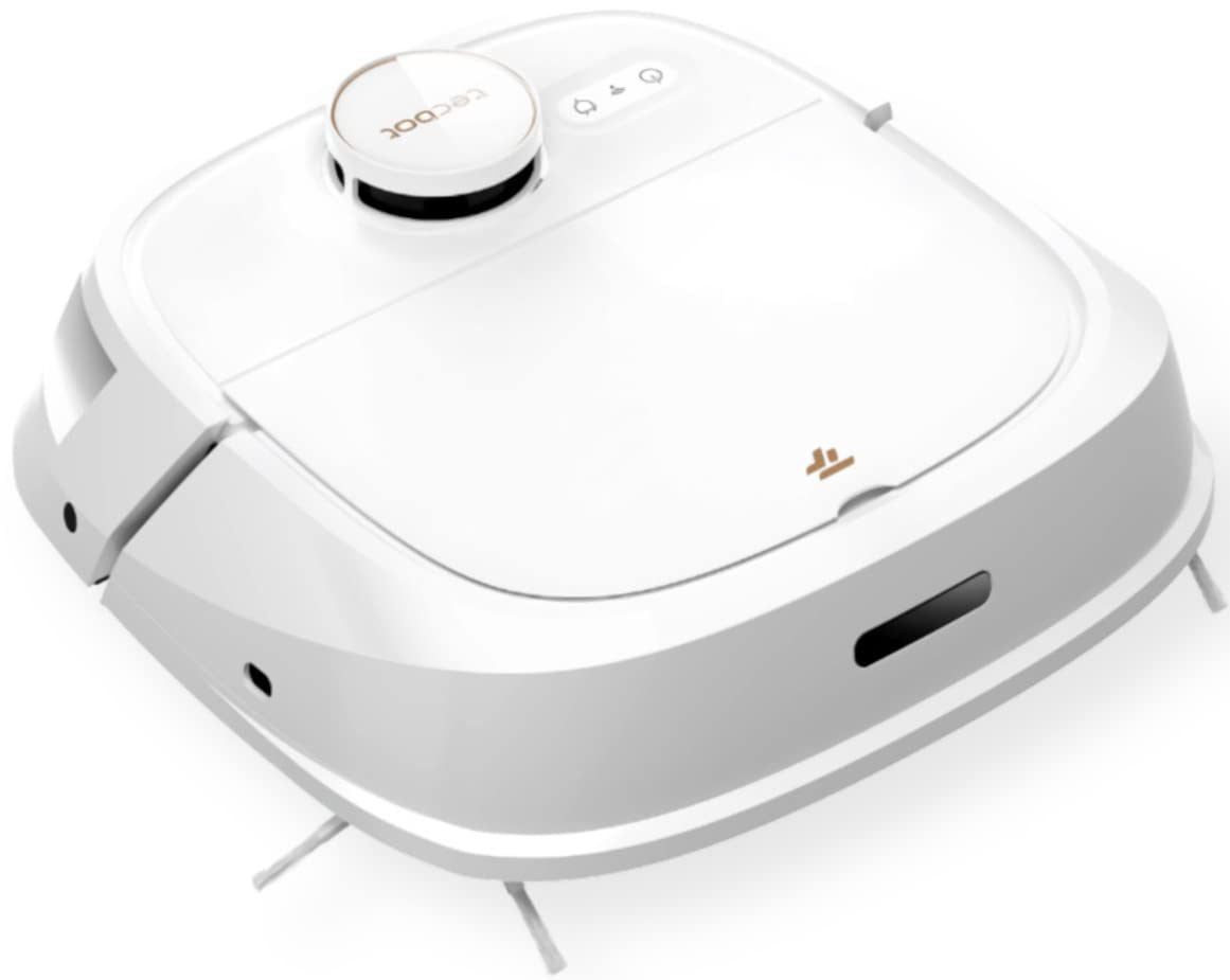 Tecbot M1 4-in-1 Intelligent Vacuum-Mop Cleaning Robot, White; 4000pa Suction; 2.5H Running Time ...