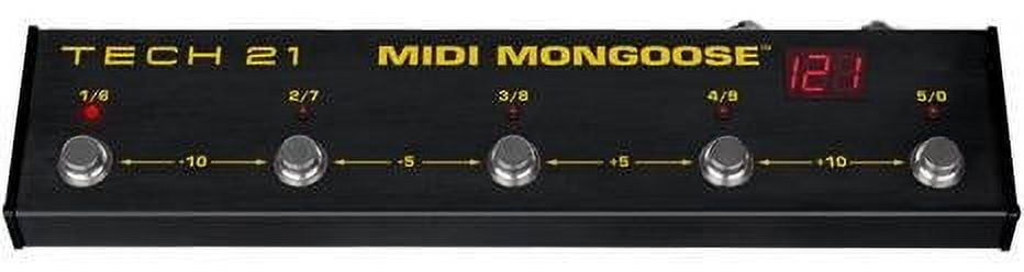 Tech 21 Sanasamp MIDI Mongoose Foot Controller - Walmart.com