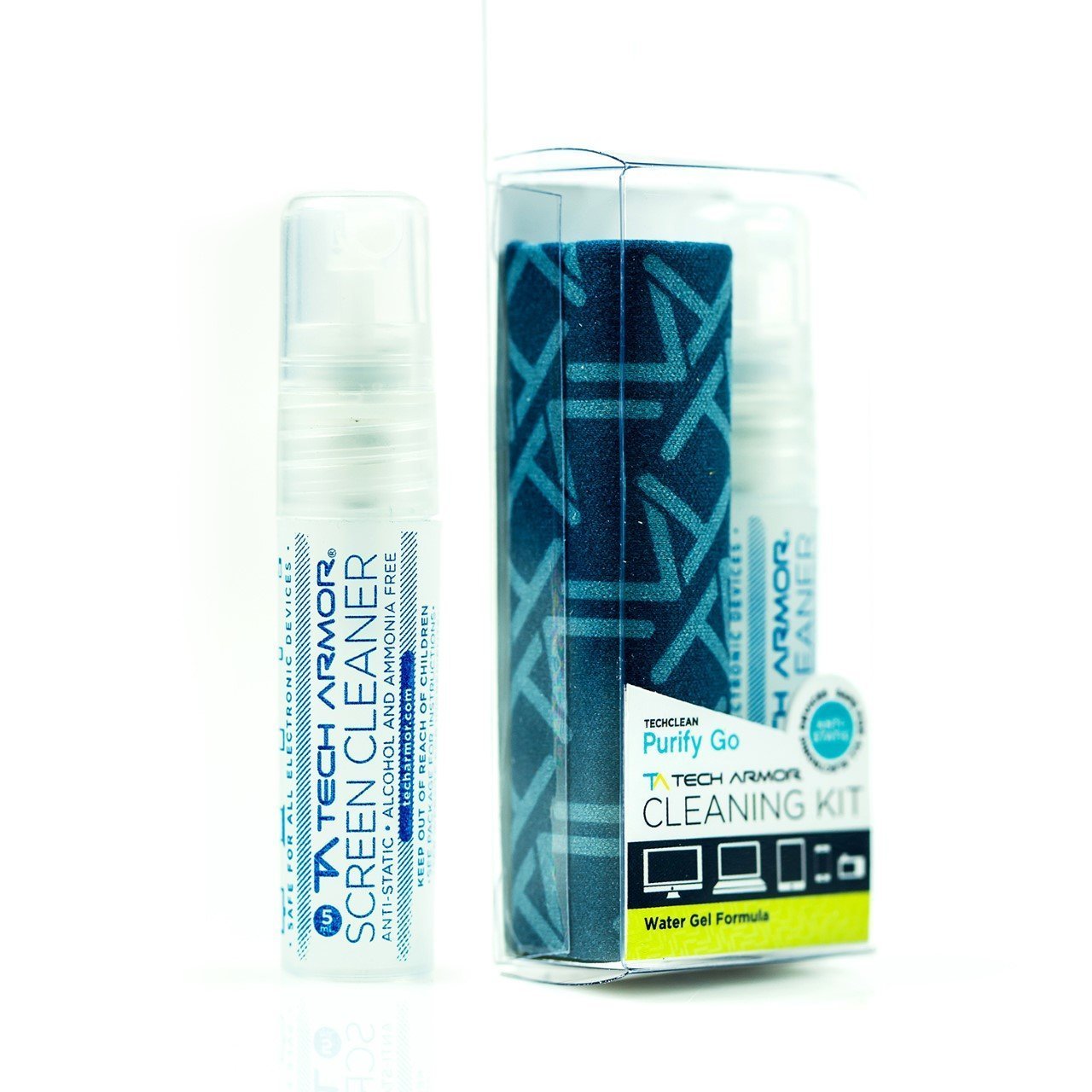 Tech Armor 5ML Mobile Cleaning Kit with ExtraMove Formula and Cleansing ...