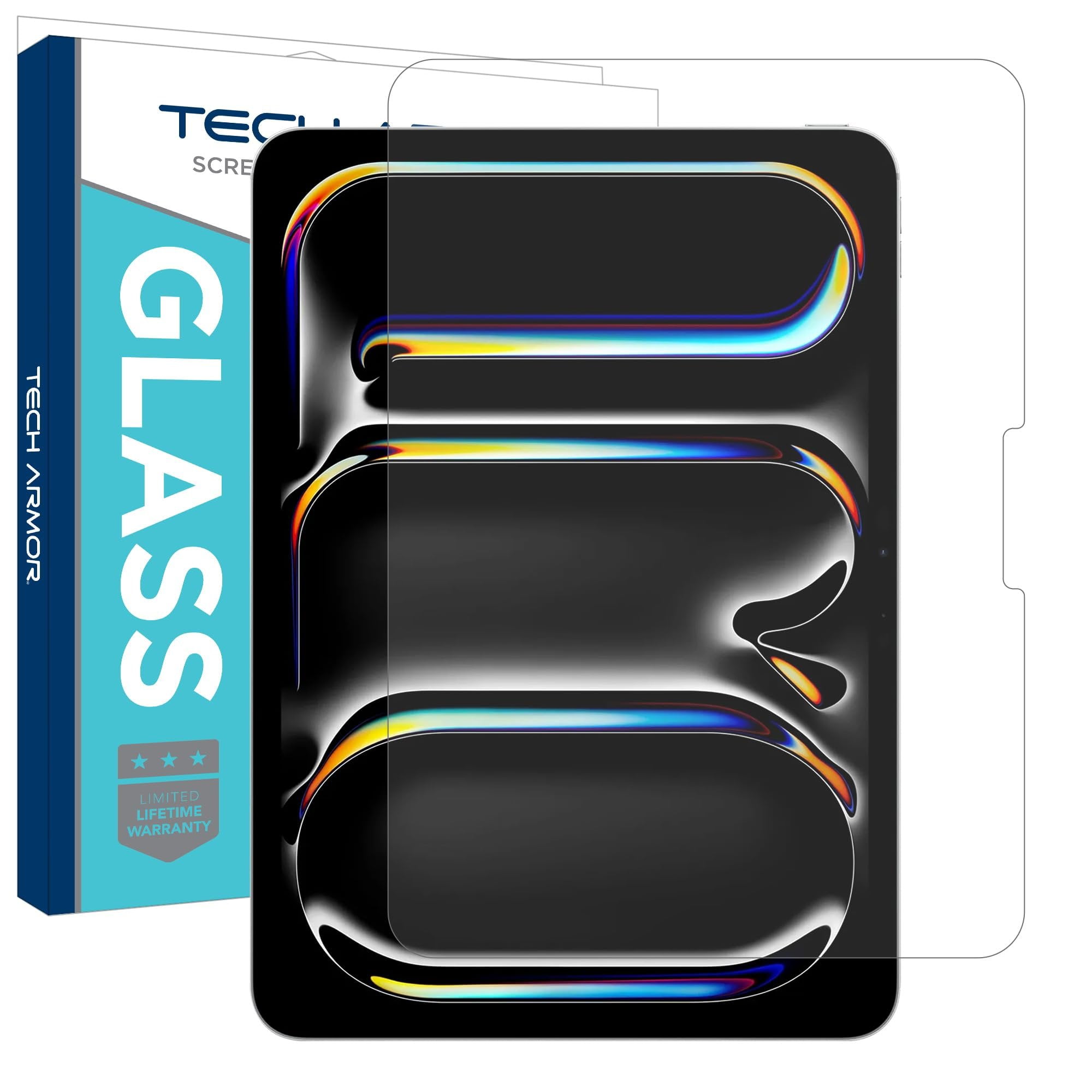 Tech Armor Screen Protector for iPad Pro 11 2024 - Ballistic Tempered ...