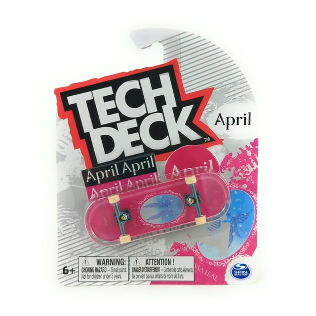 Tech Deck April Skateboards Rayssa Leal Fadinha Pink Complete 96mm ...